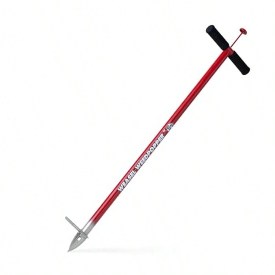 GARDEN WEASEL Popper Step Twist Black Ergonomic Grip Stand Up Puller ...