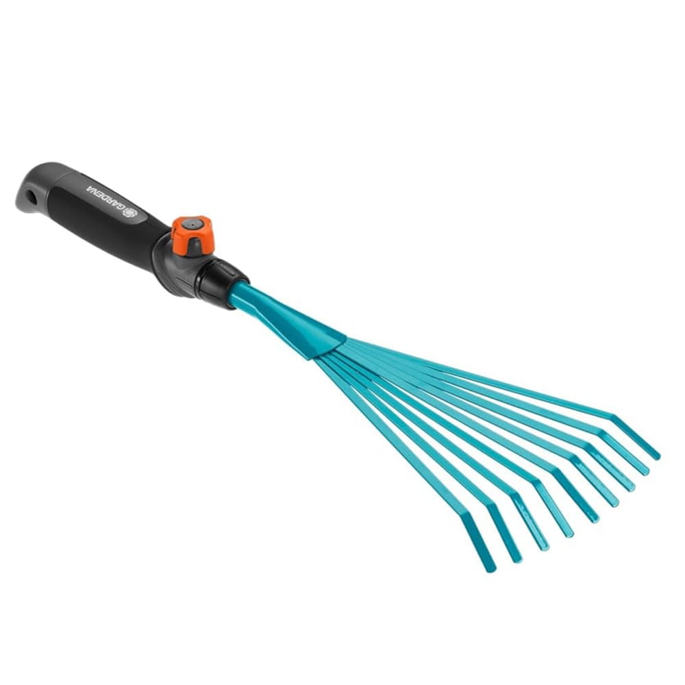GARDENA combisystem Hand Rake: Wire hand rake for raking up garden ...