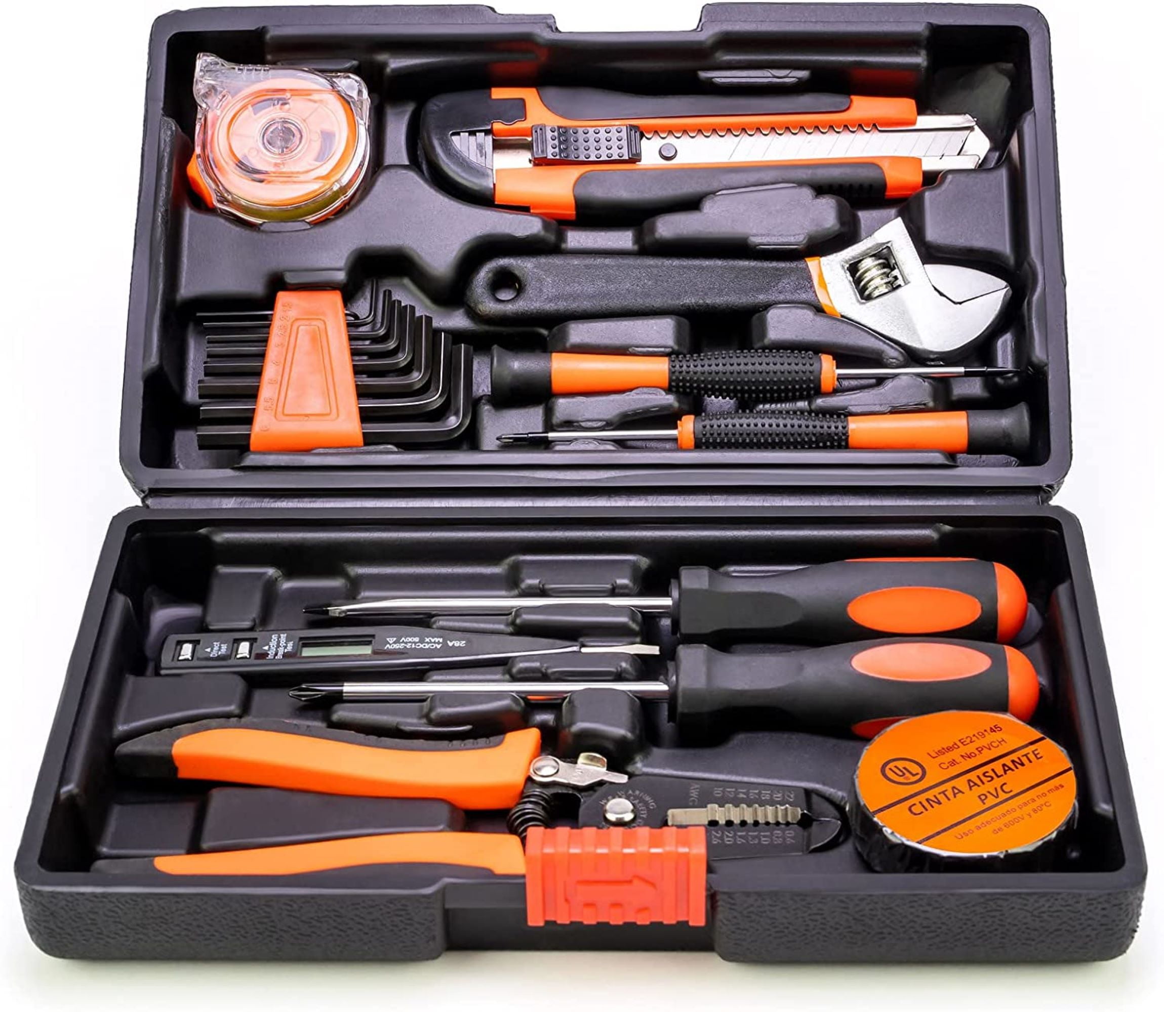 GARDENERA Electrical Contractor Telecom Kit 18-Piece General Tool Set ...