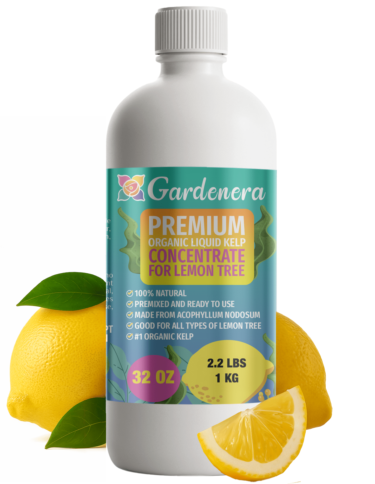 ⭐ GARDENERA Premium Organic Seaweed & Kelp Superfood for LEMON Plants ...