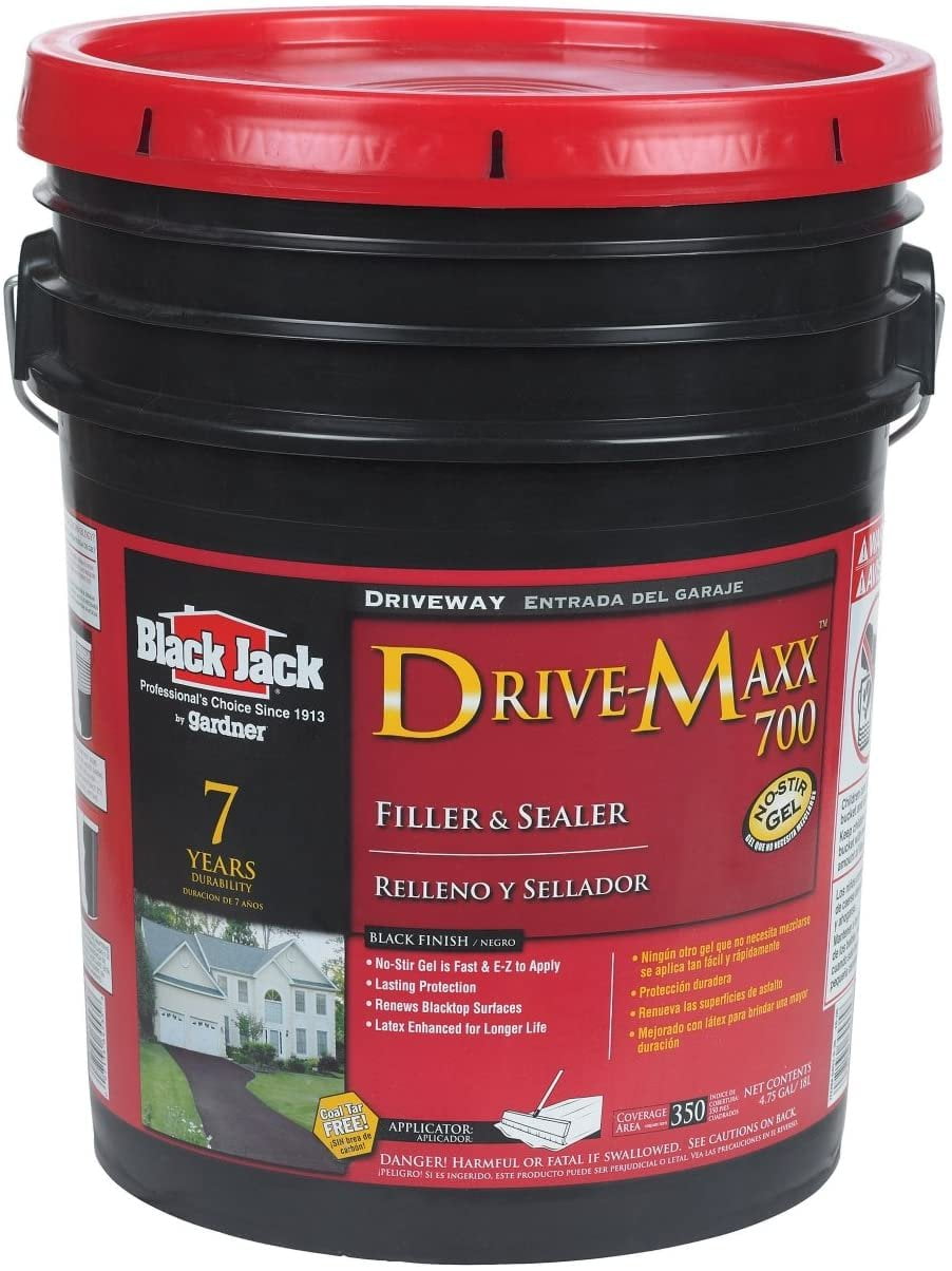 Gardner-Gibson Driveway Filler Sealer Max 700 - 4.75 Gallon, Black ...