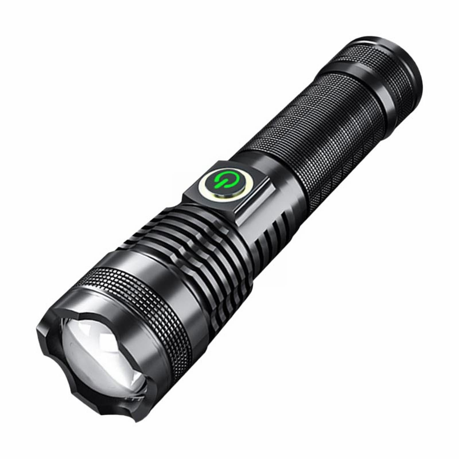 GARENAS 10000 Lumens Rechargeable The Most Powerful LED Flashlight USB ...
