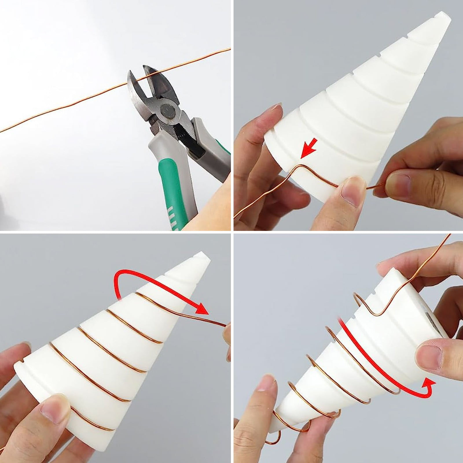 GARENAS 1PCS Coil Winding for Electroculture Copper Gardening Antenna ...