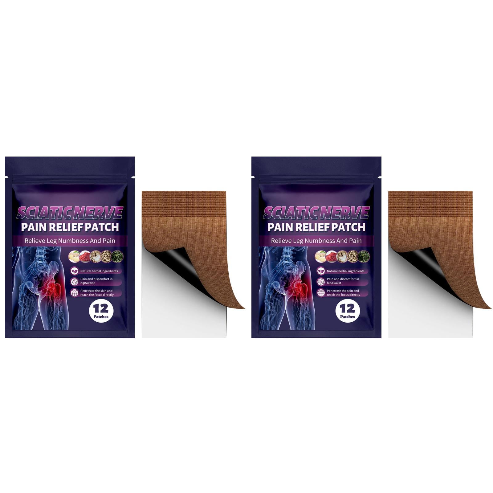 GARENAS 24 Packs of Sciatica Patch Heating Paste Body Milk Body ...