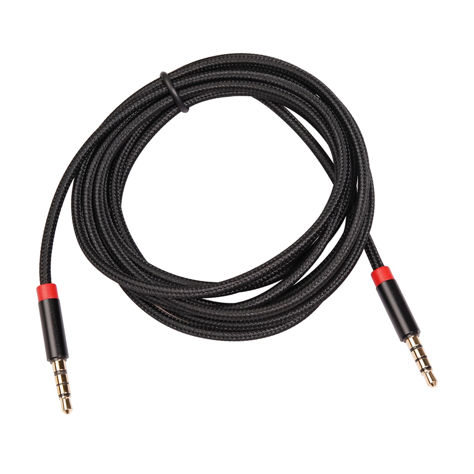 GARENAS 3.5mm AUX Audio Cable 3.5mm Speaker Cable 4 Pole Nylon ...