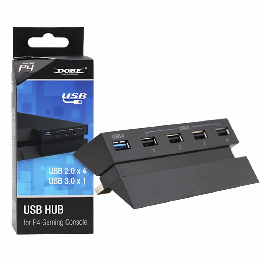 GARENAS 5-Port Usb Hub for Ps4 High Speed Charger Controller Splitter ...