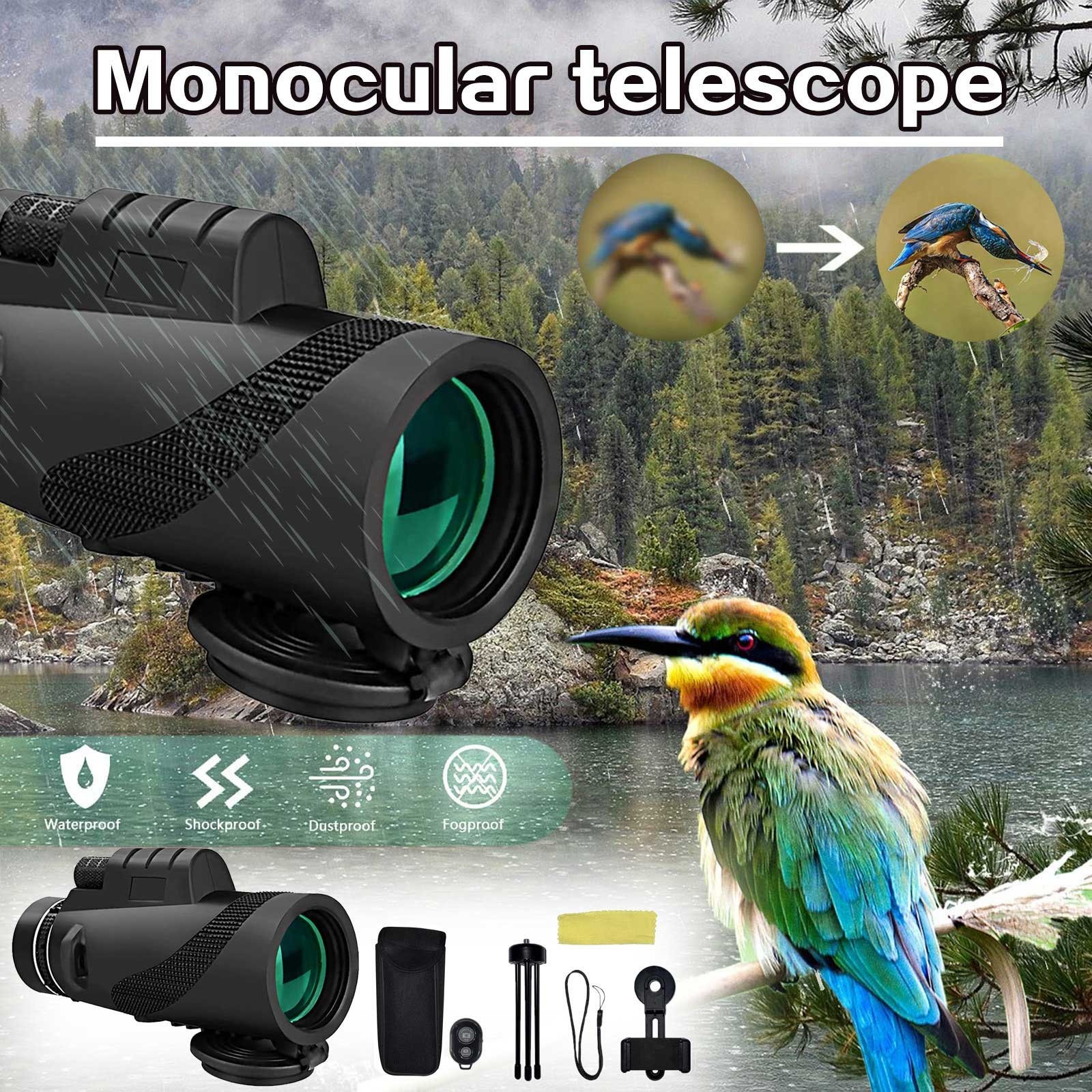 GARENAS 50X 60 High Definition Monoculars for Adults High Power ...