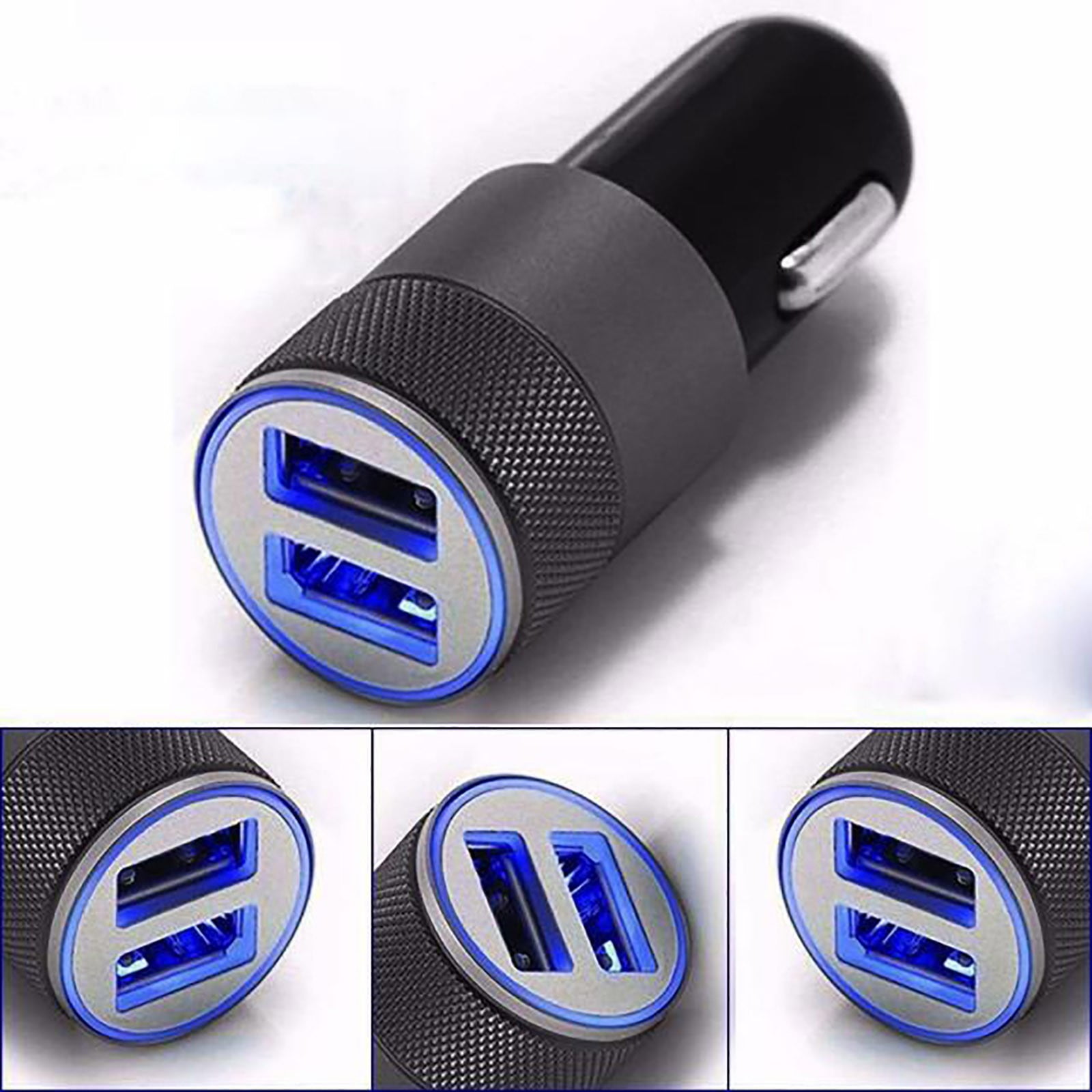 GARENAS Adapter Usb Car Twin in 12V Universal Charger Port Socket Dual ...
