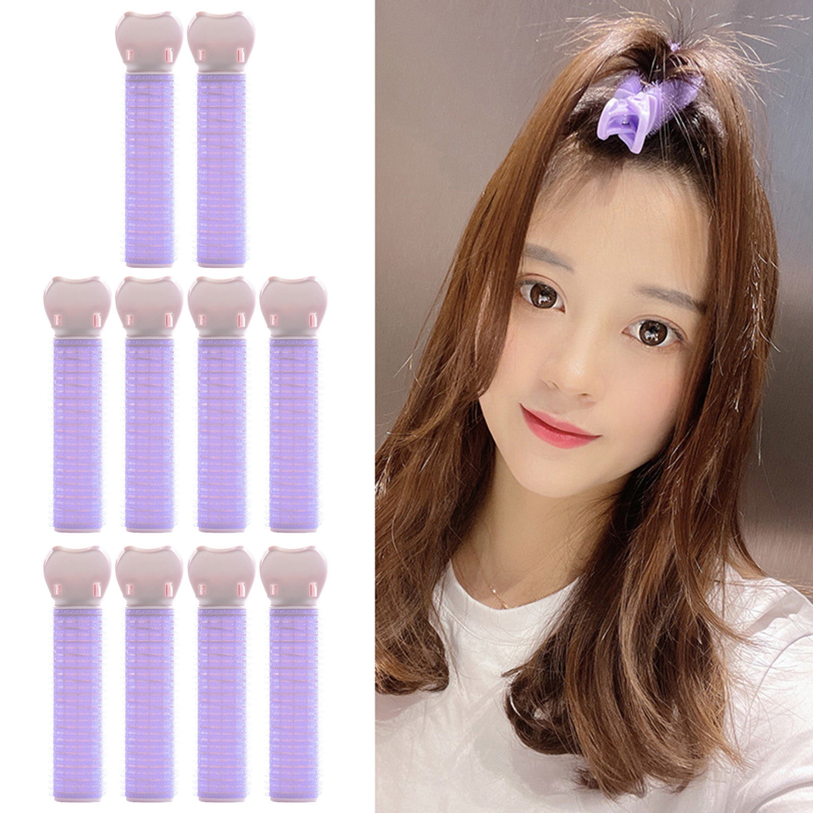 GARENAS Air Curling Hair Roots Styling Fluffy Clip Self Adhesive ...
