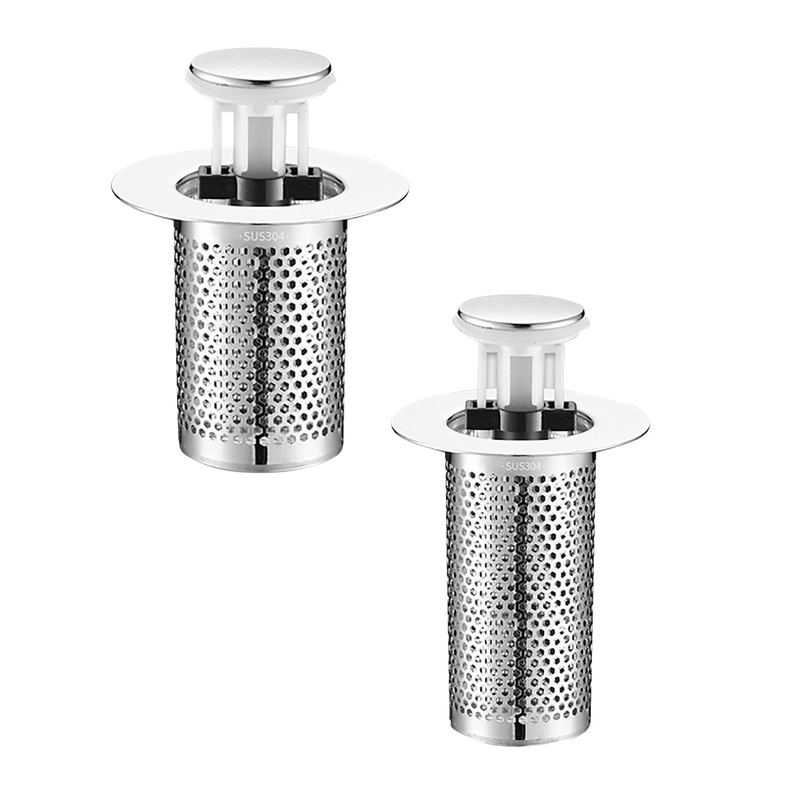 GARENAS Bathroom Drain Plug Brass Universal Stopper Proof Core Filter ...