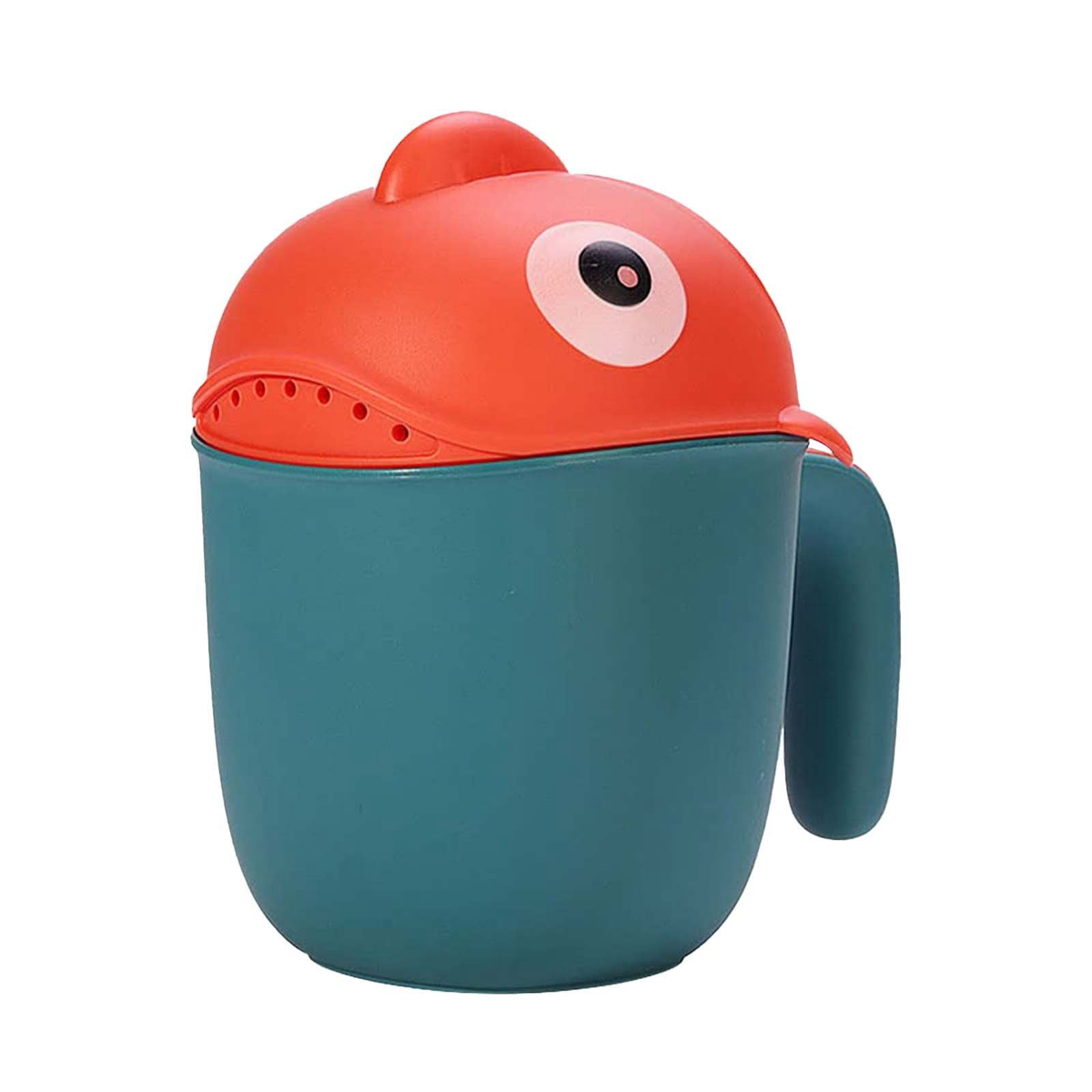 GARENAS Cute Rinse Cup Shampoo Rinse Cup Cartoon Clownfish Baby Rinse ...