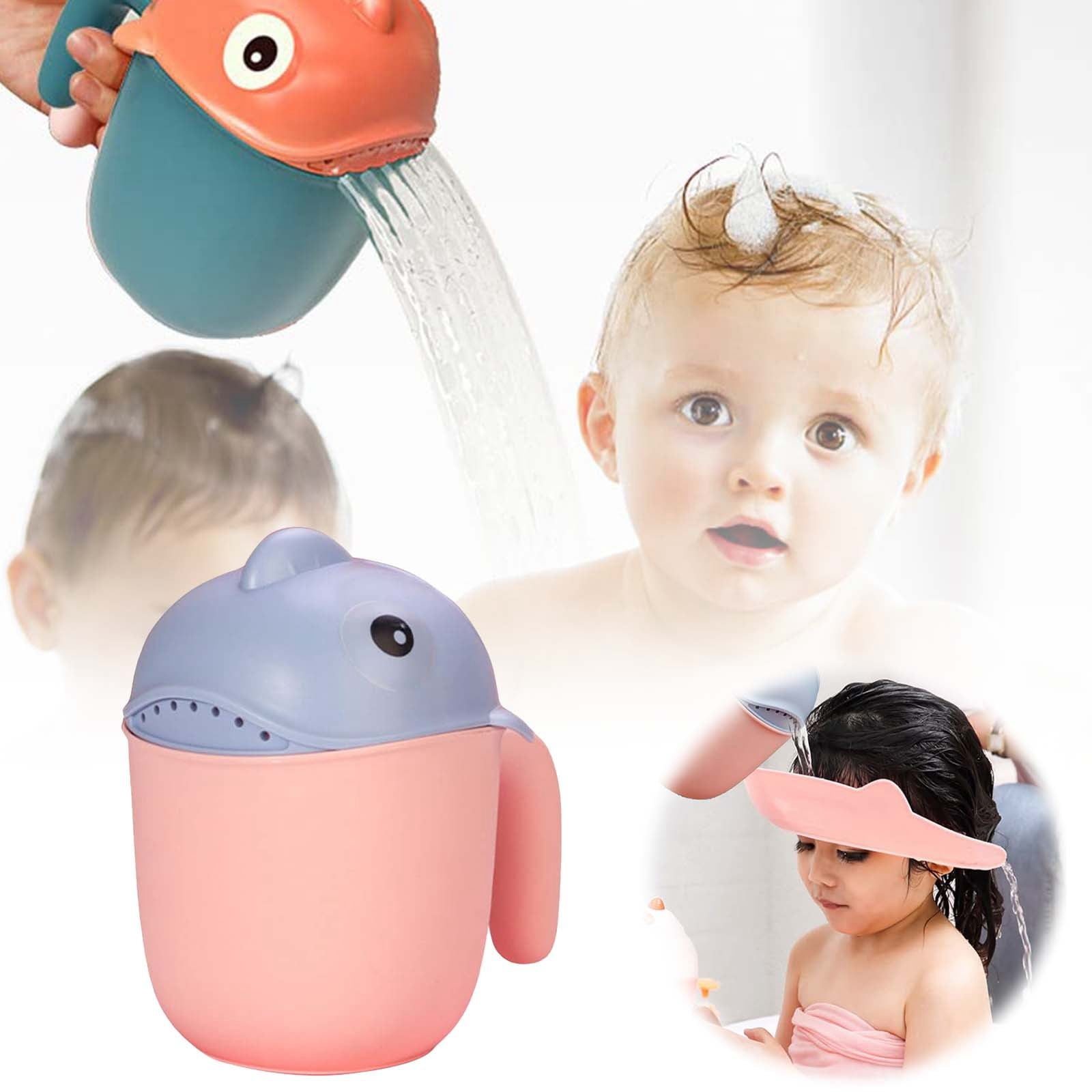 GARENAS Cute Rinse Cup Shampoo Rinse Cup Cartoon Clownfish Baby Rinse ...