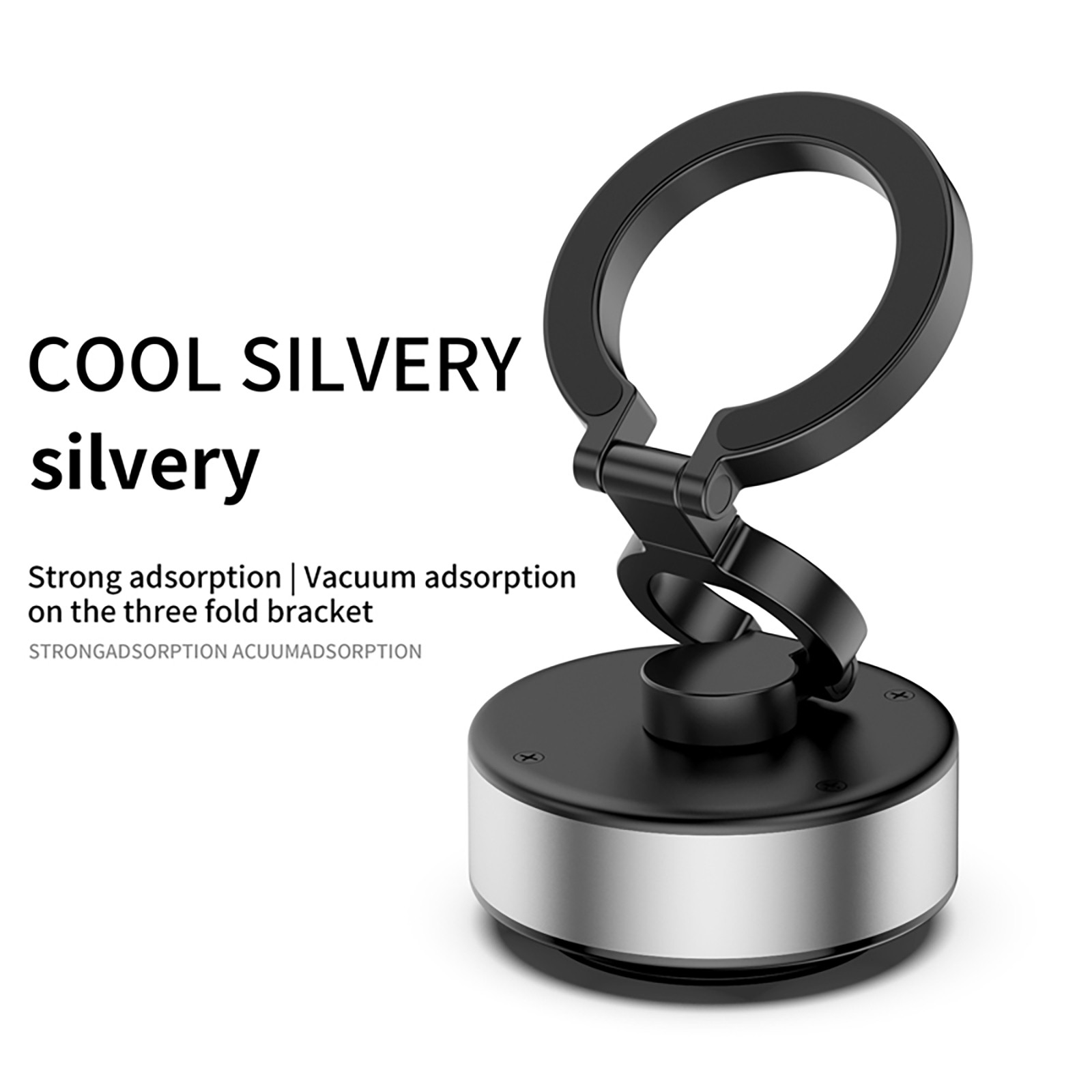 GARENAS D1 Vacuum Adsorption Car Mobile Phone Holder Rotating Folding ...