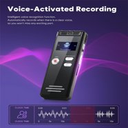 JunYeShi 8GB Digital Voice Activated Recorder with Playback - Tape ...
