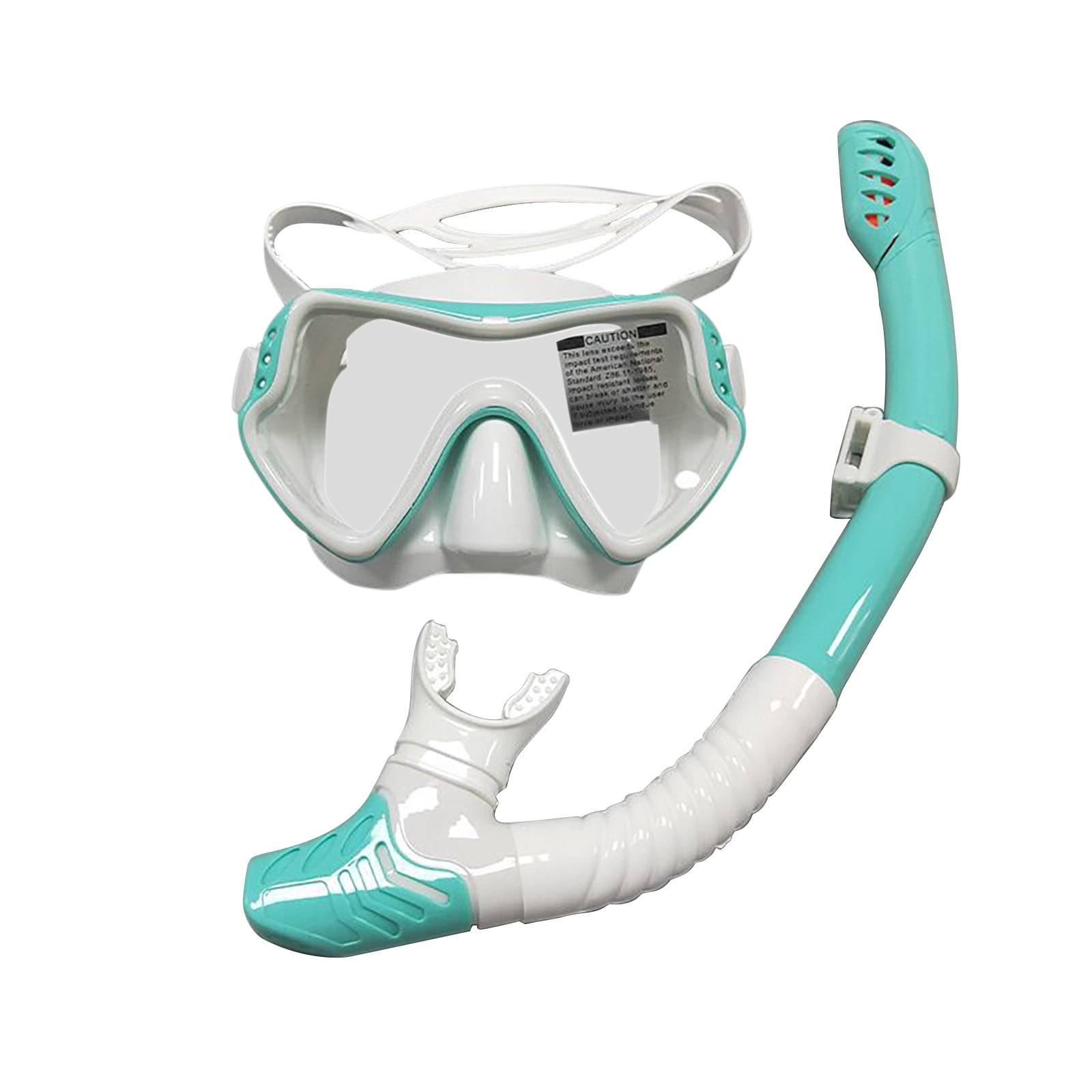 GARENAS Diving Goggles Snorkeling Two Breathing Tube Suit Men and Women ...