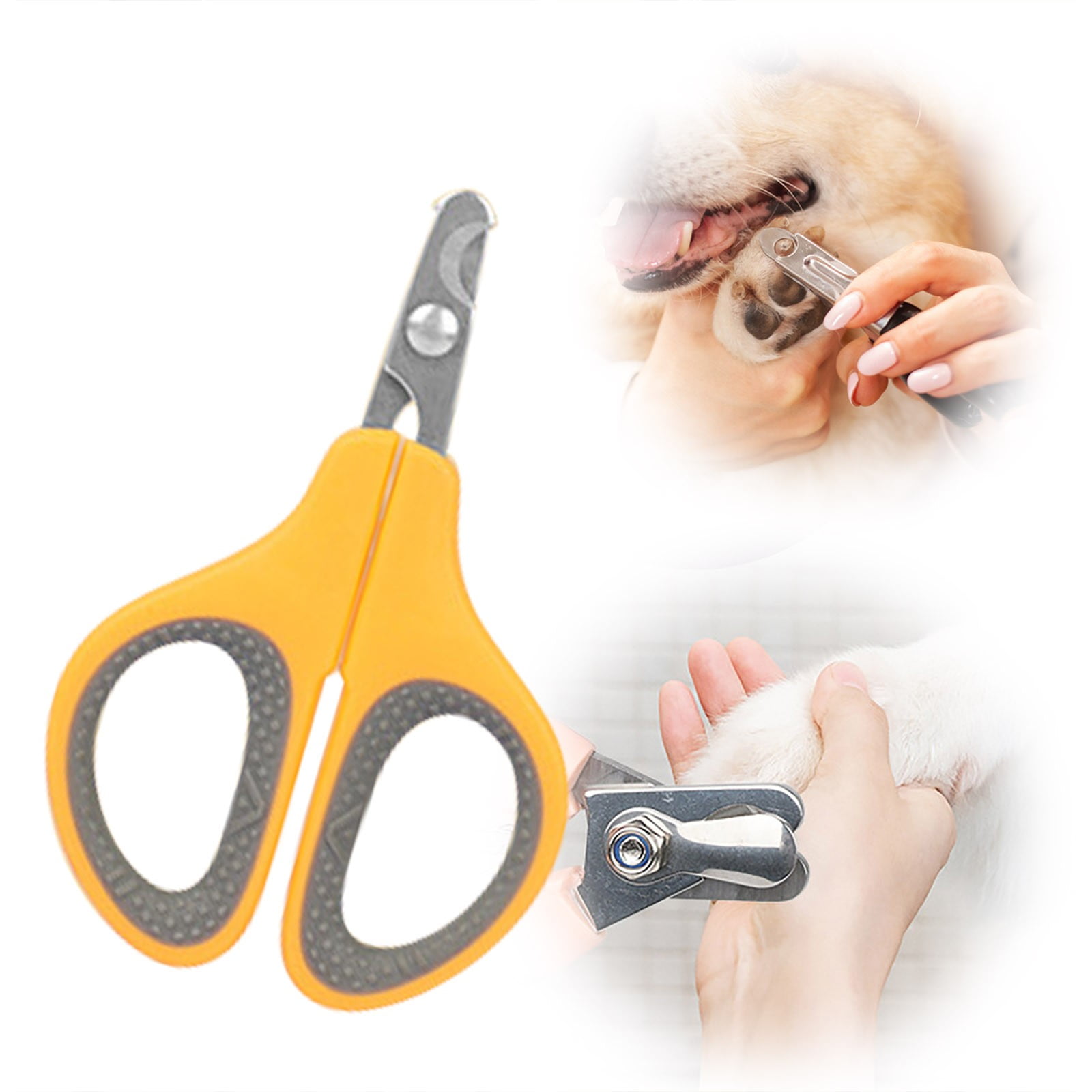 GARENAS Dog & Cat Nail and Trimmers with Guard to Avoid Overcutting ...