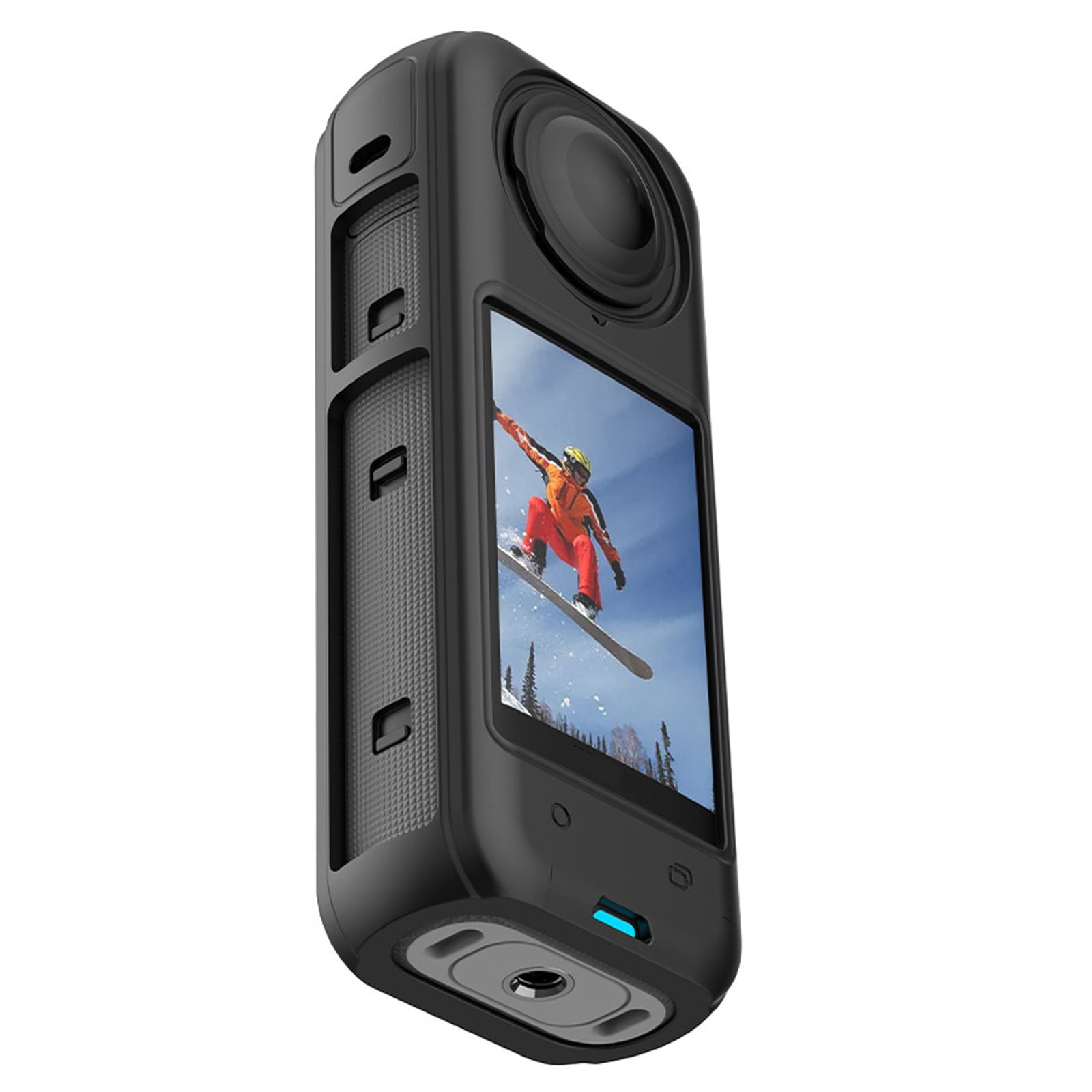 GARENAS Durable Silicone Body Sleeve for Action Cameras Scratch Proof ...