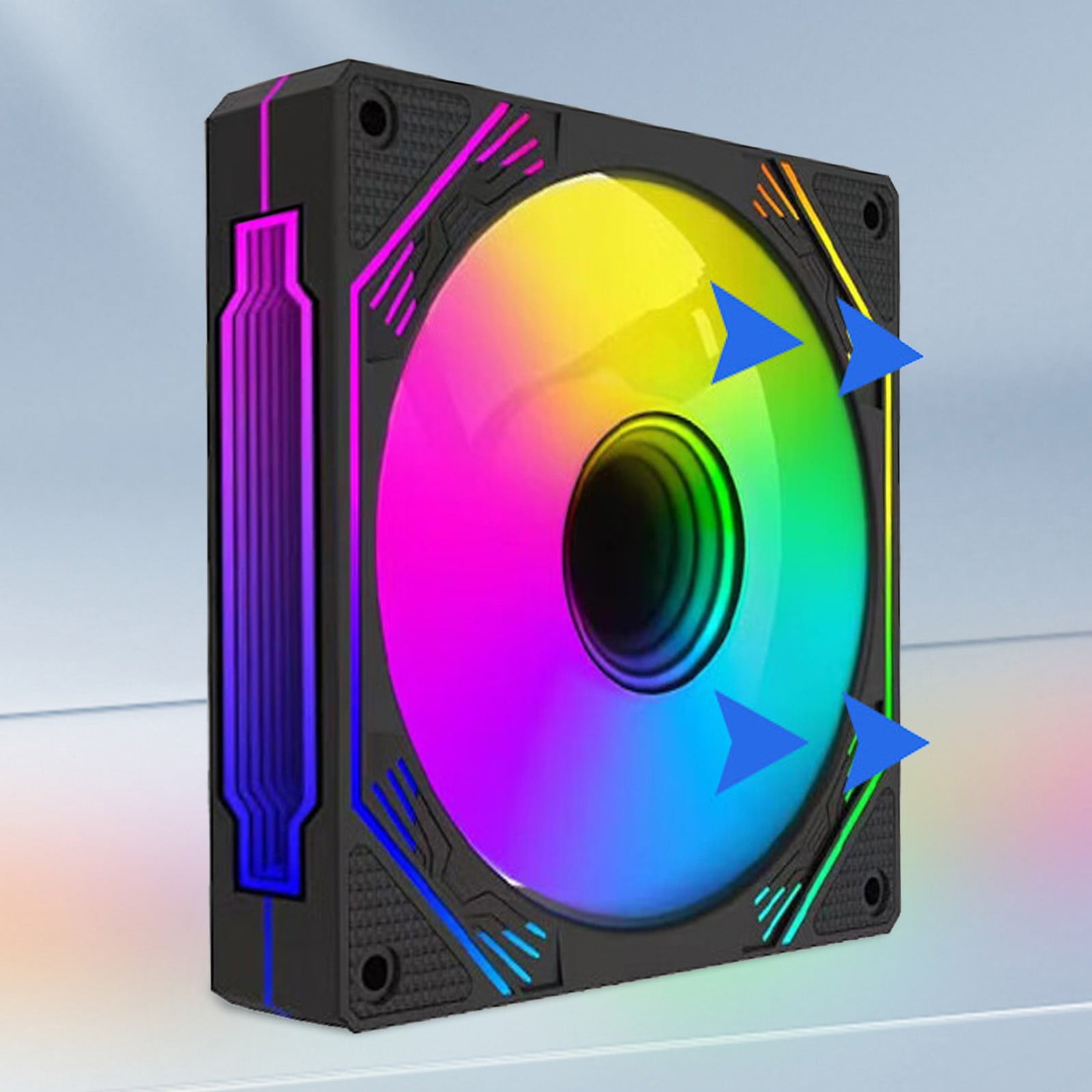 GARENAS Efficient PC Case Fan Enhanced Airflow Ultra Quiet Operation ...