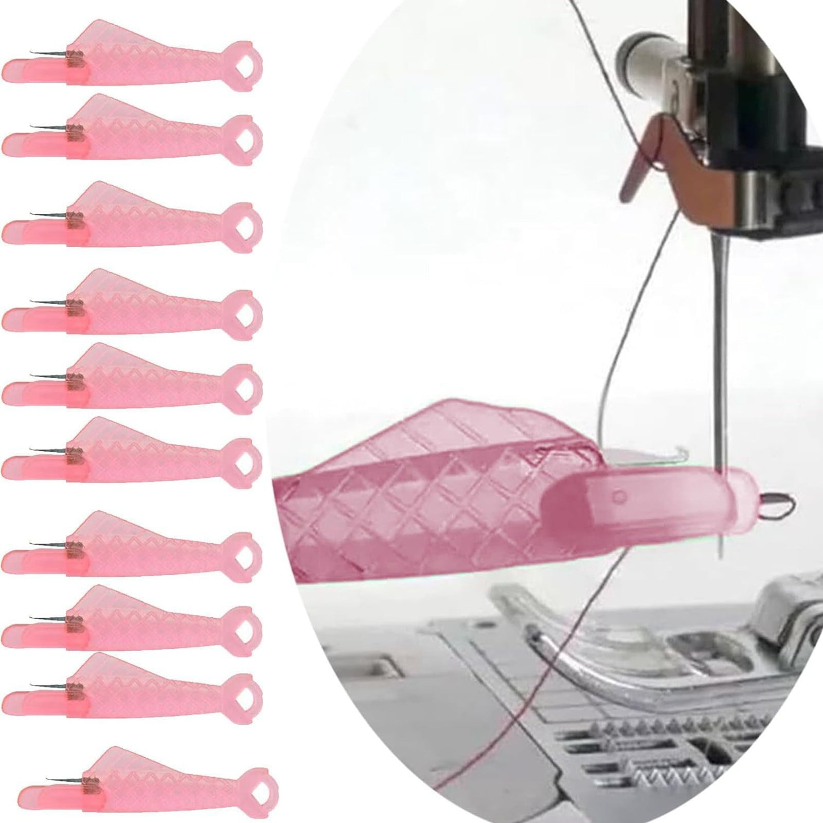 GARENAS Fish Mouth Sewing Machine Needle Threader 2024 New Needle ...