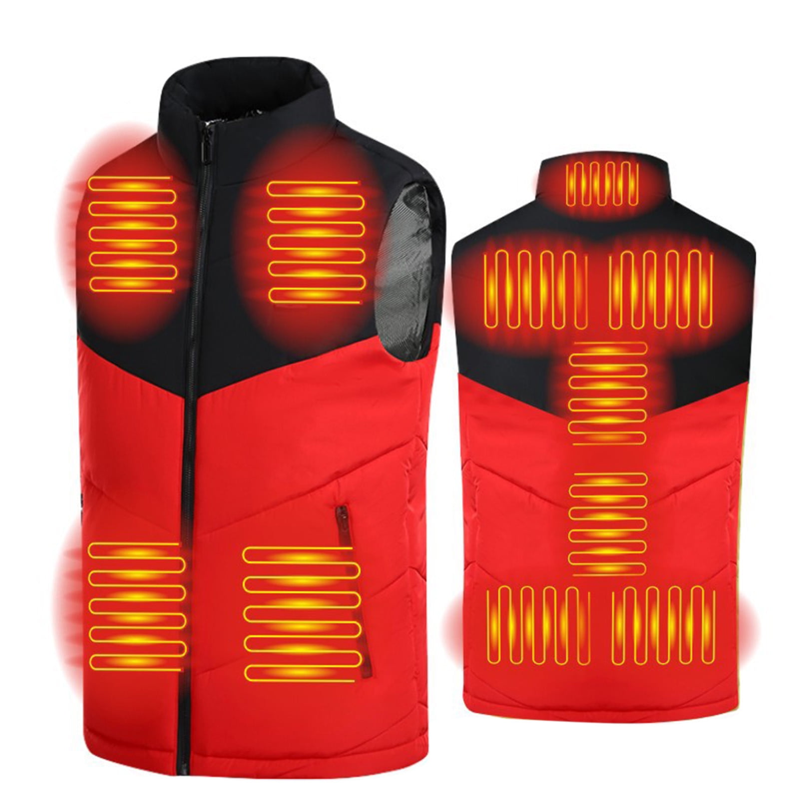 GARENAS Heated Vest Heating Jacket for Men and Women USB Electric ...