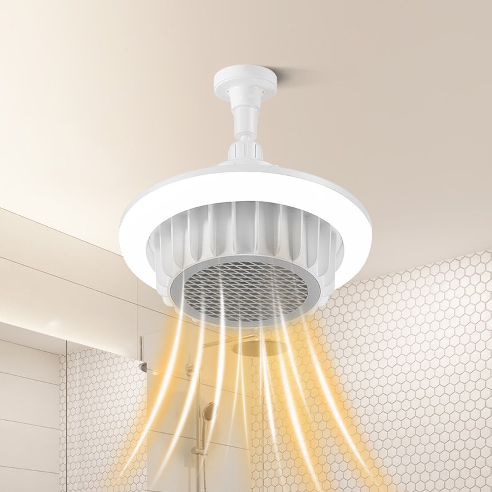 GARENAS Heater Fan Light Bathroom Heater Ceiling Indoor Ceiling Heater ...
