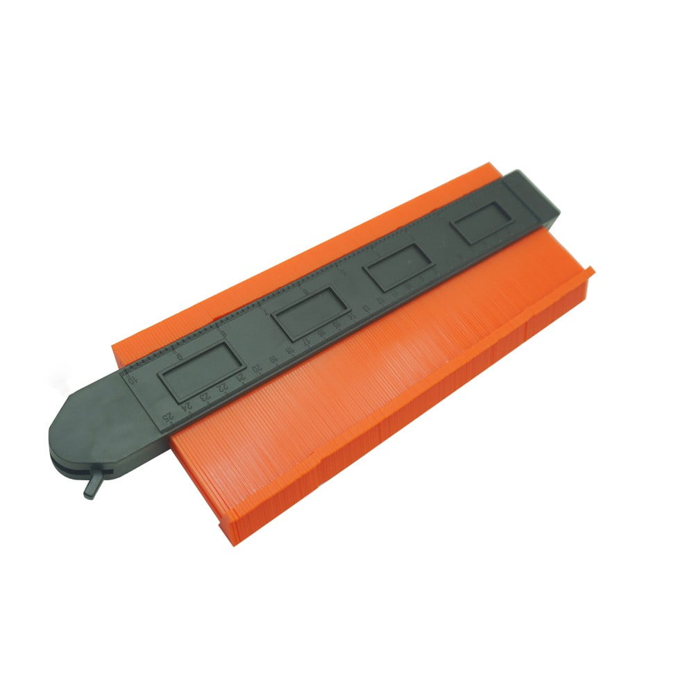 GARENAS Irregular Measuring Instruments Locking Gauge Ruler Profiling ...