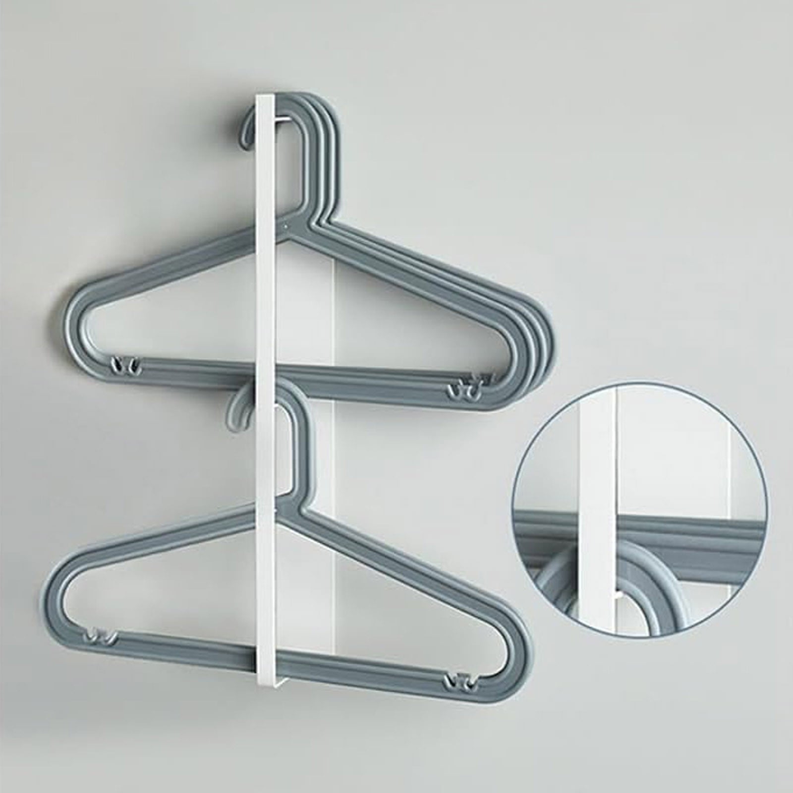 GARENAS Laundry Hanging Rod Hanging Rack Laundry Hanger Laundry Rack ...