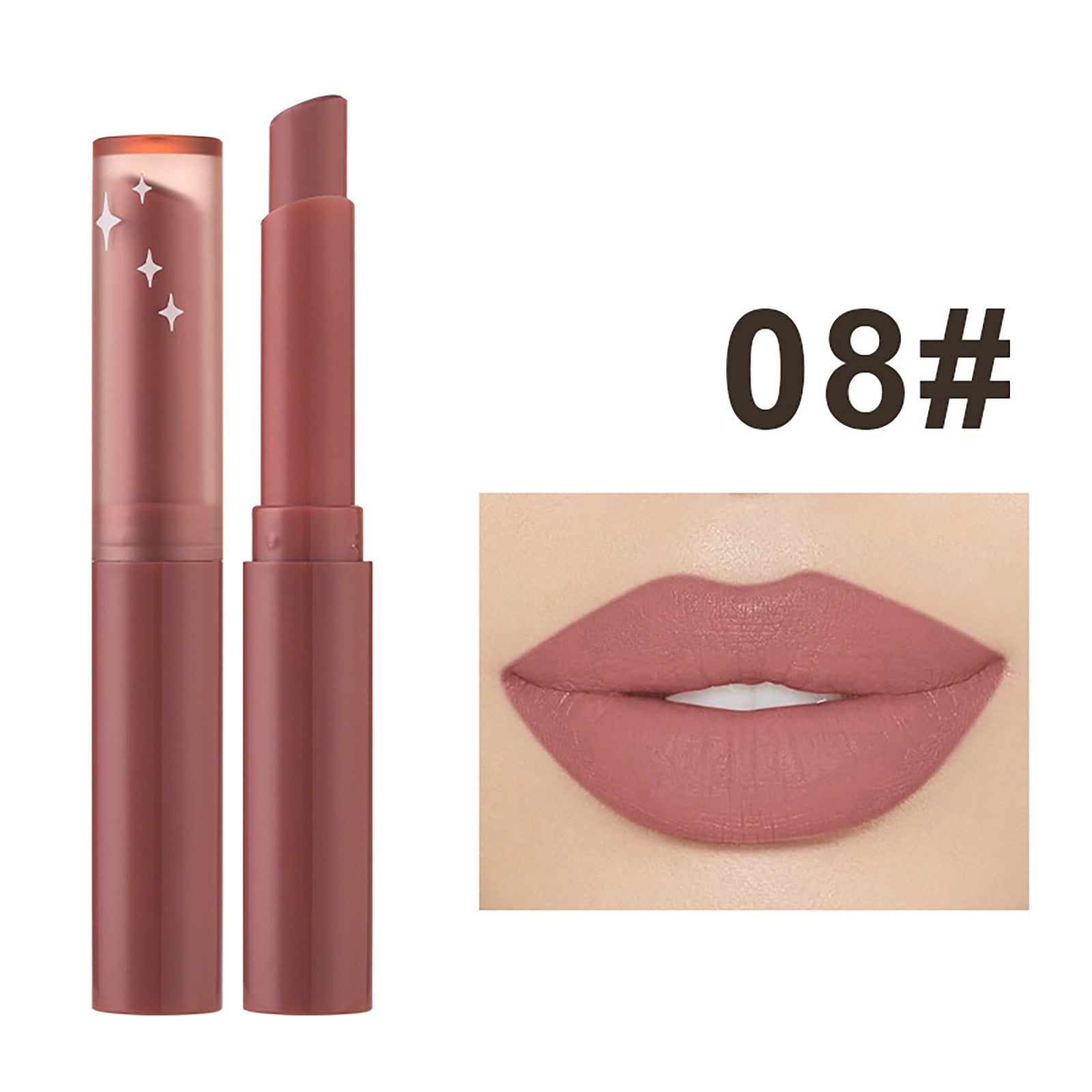 GARENAS Lipstick Crayon Lipstick Slant Lipstick Color Sand Color ...