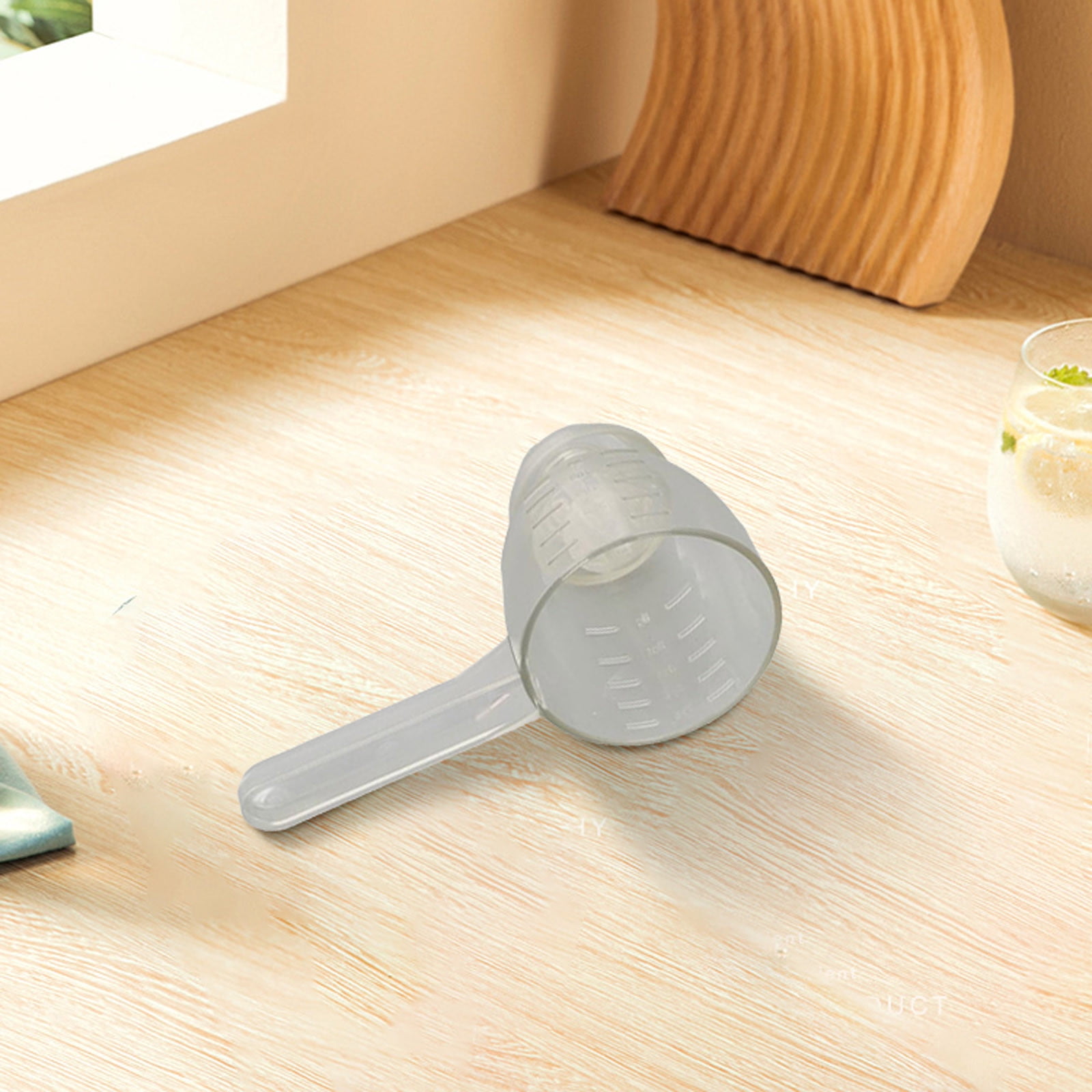 GARENAS Measuring Spoon Spill Proof Leakproof Funnel Spoon Convenient ...