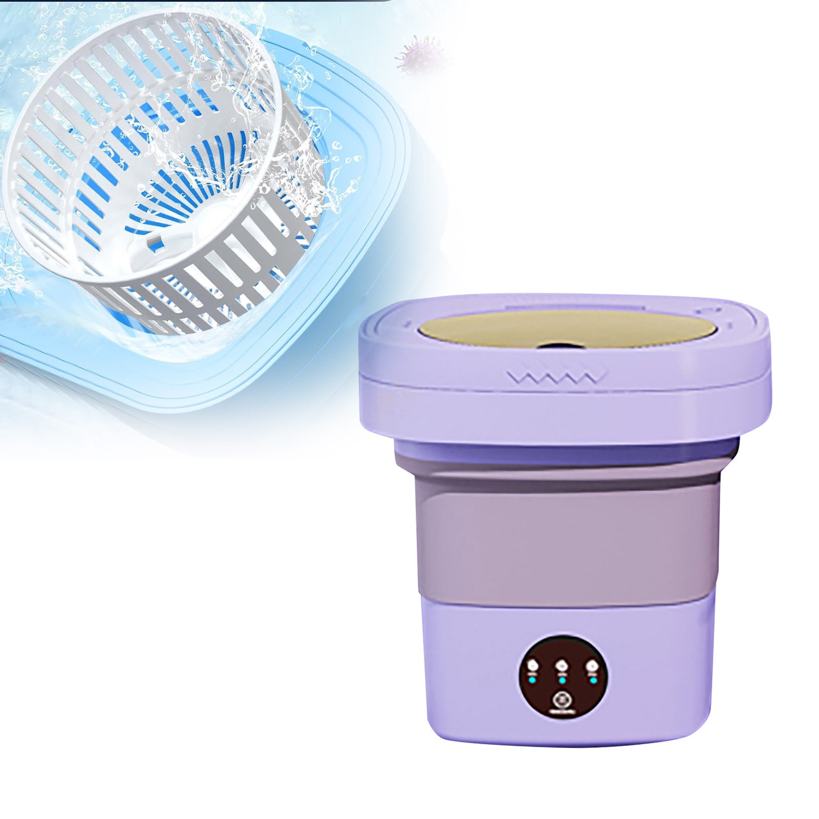 GARENAS Portable Washing Machine with Intelligent Cleaning Modes 6.5L ... GARENAS Portable Washing Machine with Intelligent Cleaning Modes 6.5L ...
