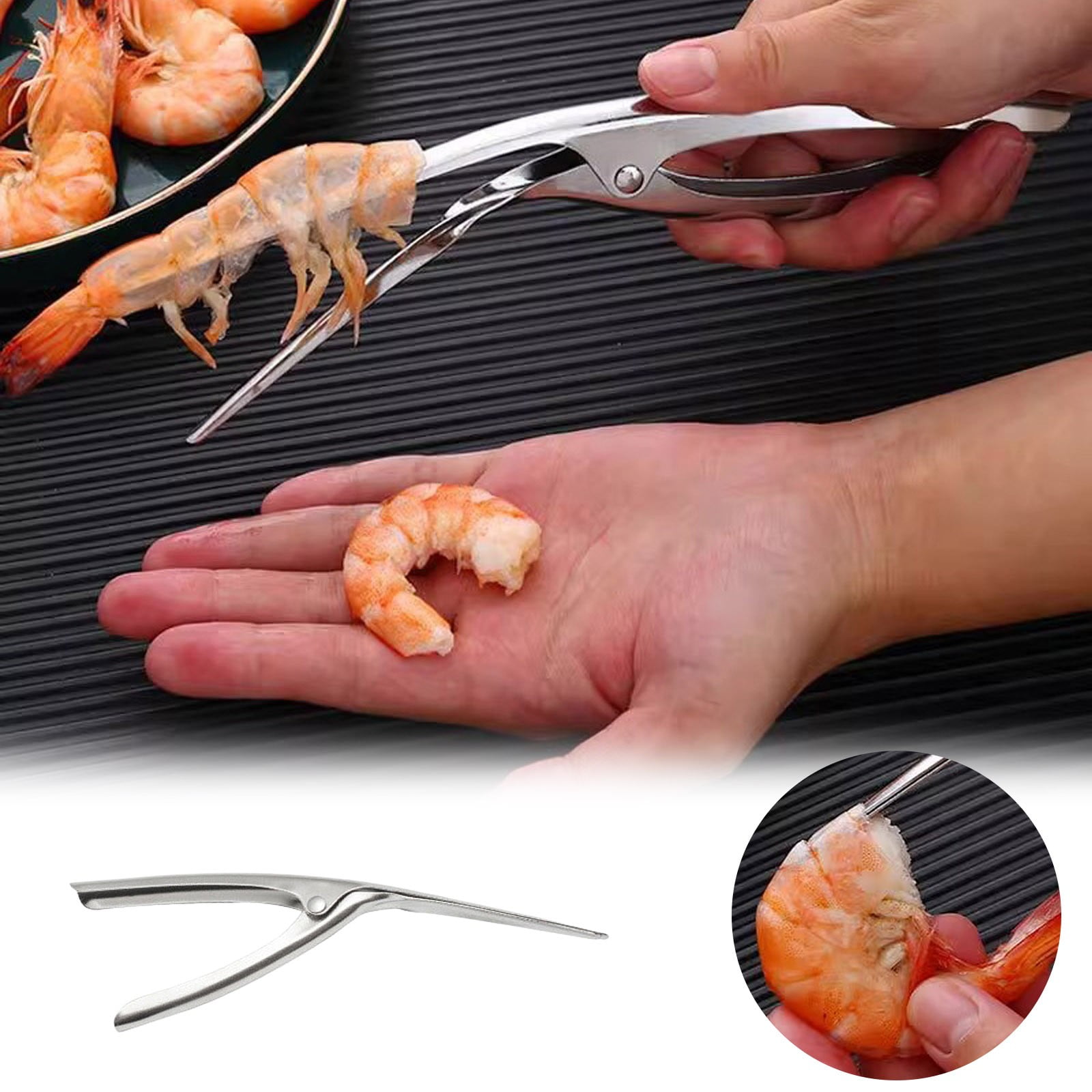 GARENAS Shri.mp Deveining Tool 2025 New Shri.mp Peeler Seafood Tools ...