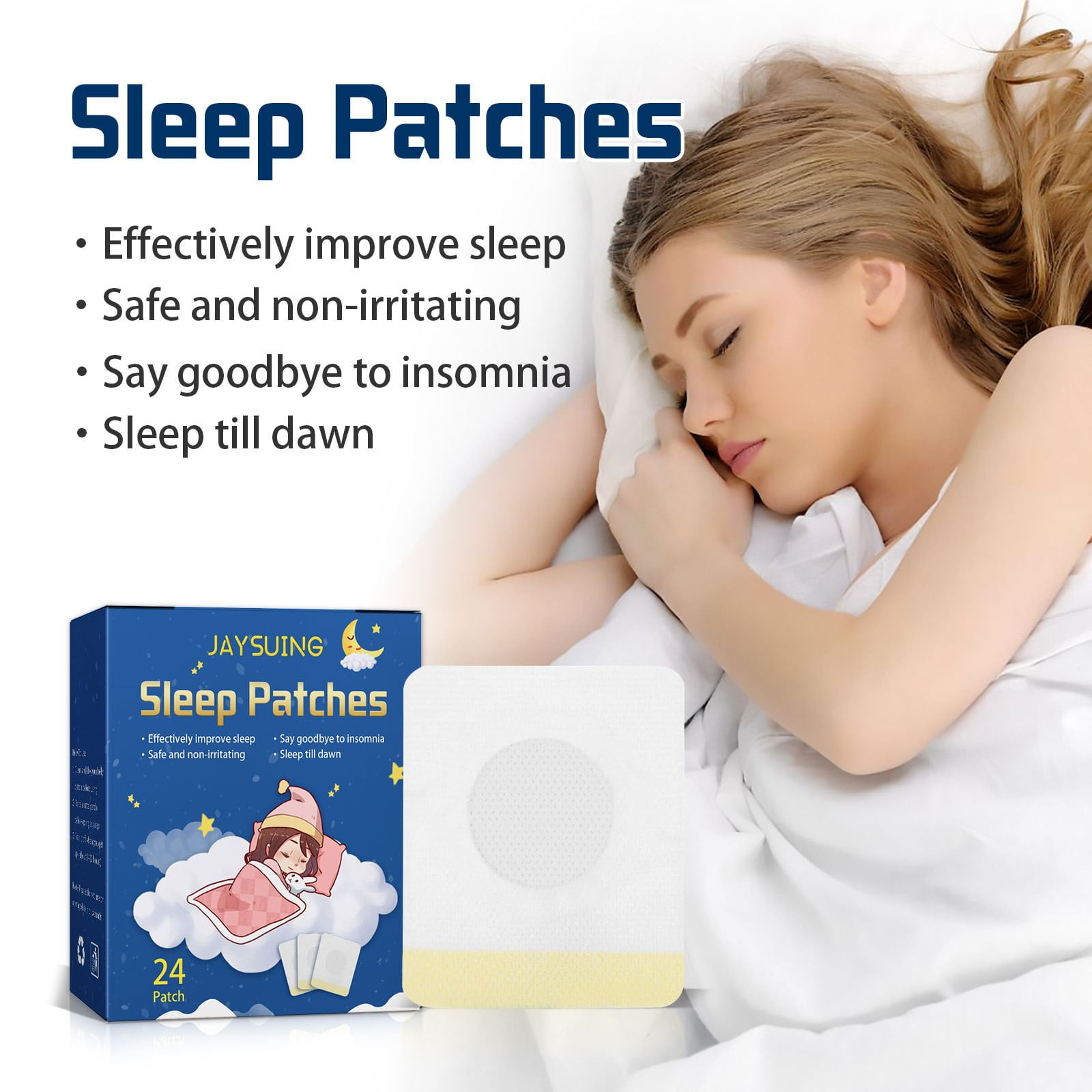 GARENAS Sleep Patch Improve Sleep Patch Relieve Headache Pressure ...