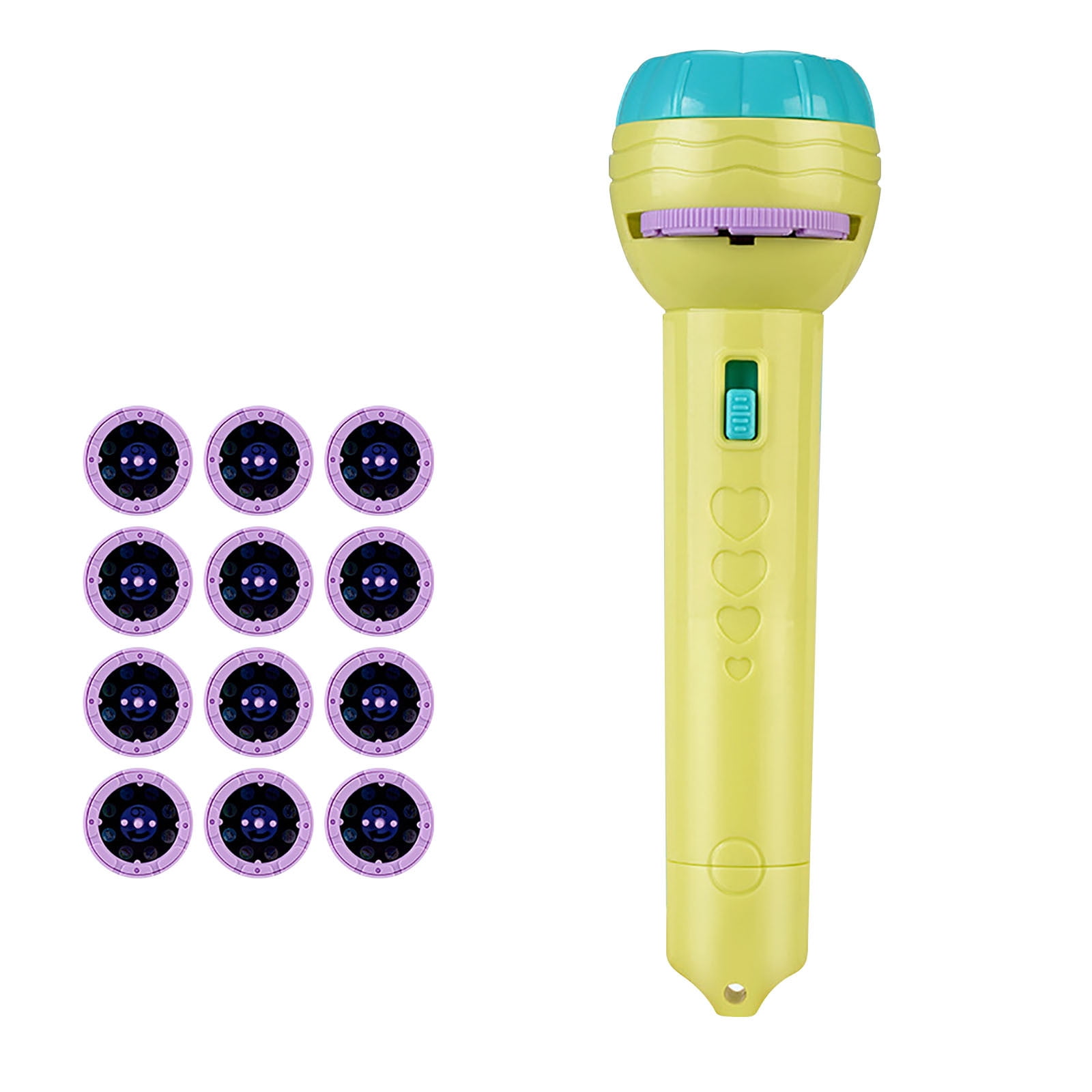 GARENAS Slide Projector Flashlight Projection Light Toy Slide ...
