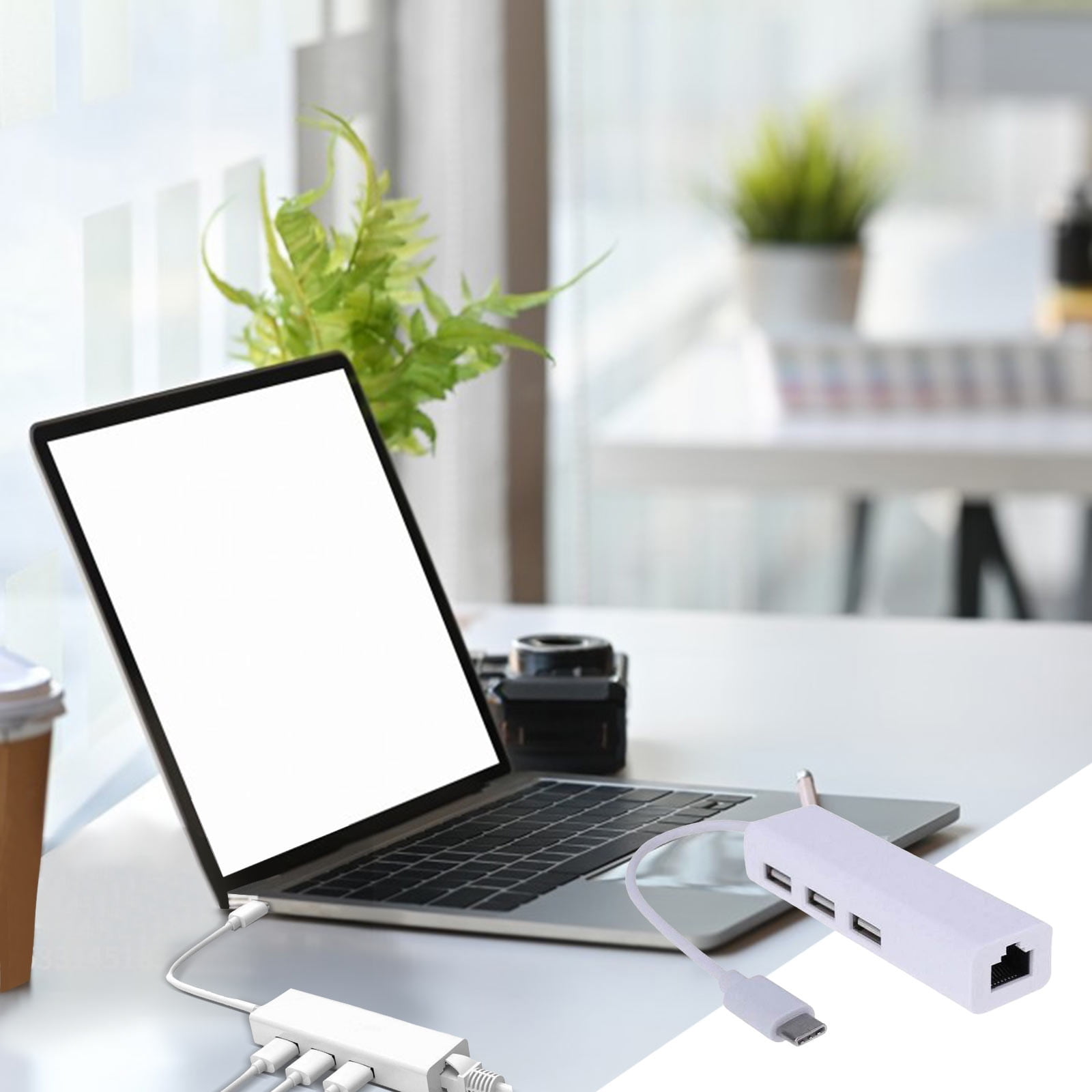 GARENAS USB C Type C to Adapter Internet LAN RJ45 for OS WIN7 WIN8 ...