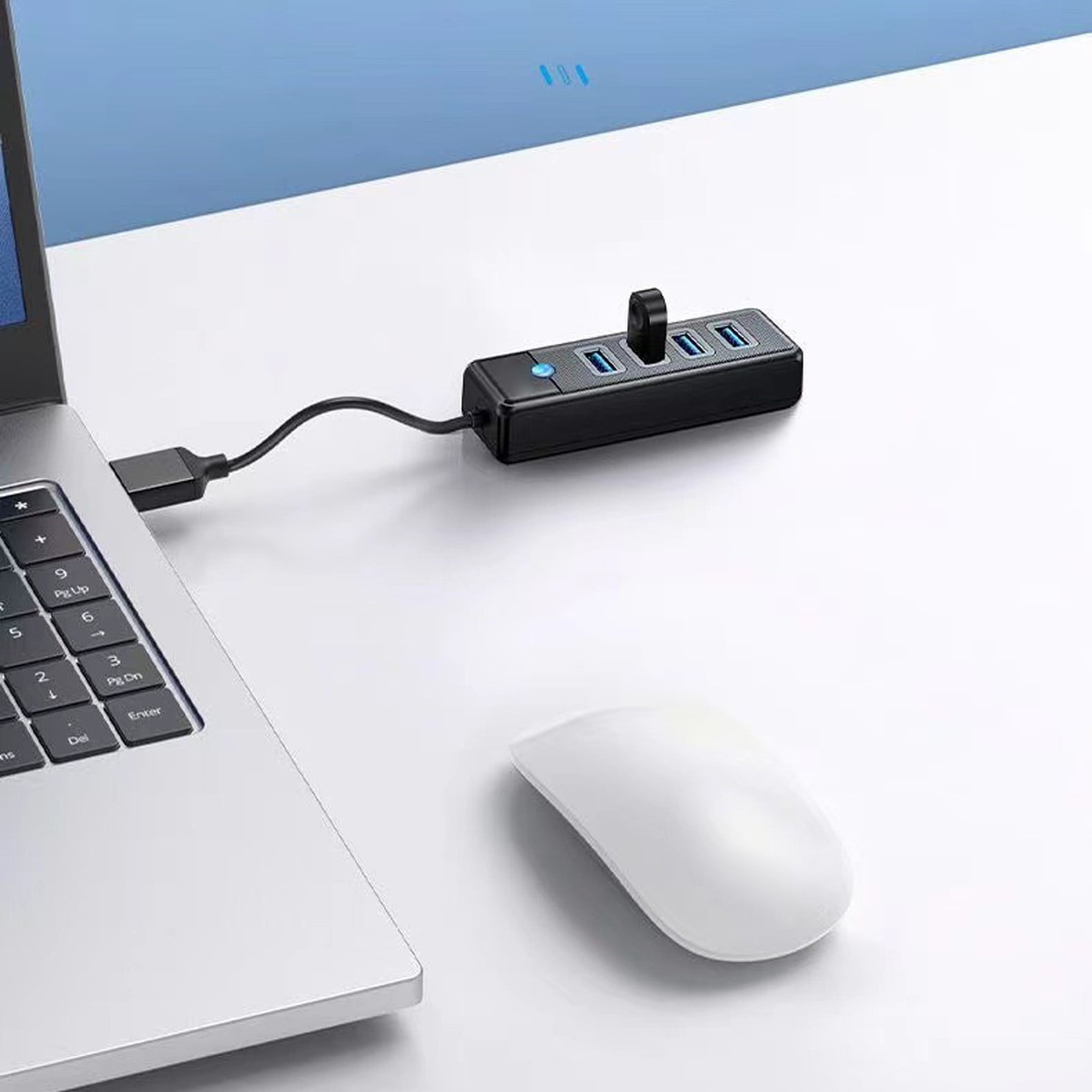 GARENAS USB Extender Splitter for Mul Ti Port Computer Hub Expansion ...