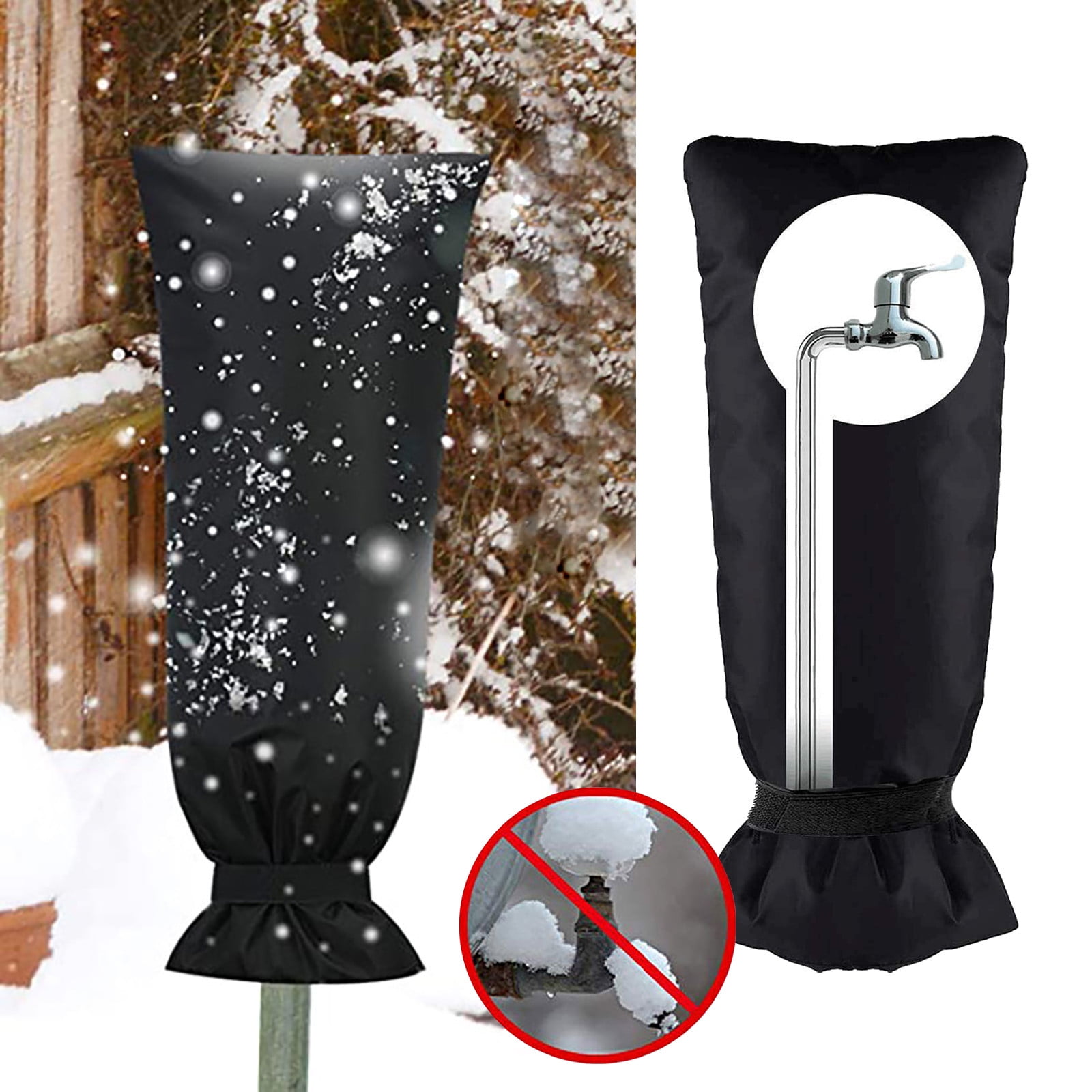 GARENAS Winter Faucet Anti-Freeze Protection Cover Anti-Icing ...