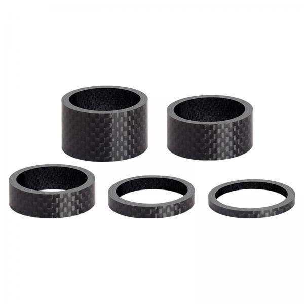 GARENDE 2x1 1/8" Carbon Fiber Bike Headset Stem Washer Spacer Set Kit 3 ...