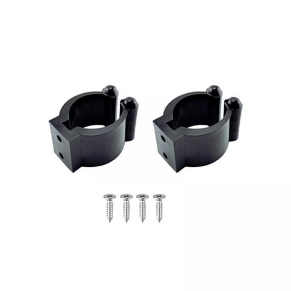 GARENDE 2x2Pcs Fishing Rod Storage Clips Wall Mounted Clamp Nylon ...