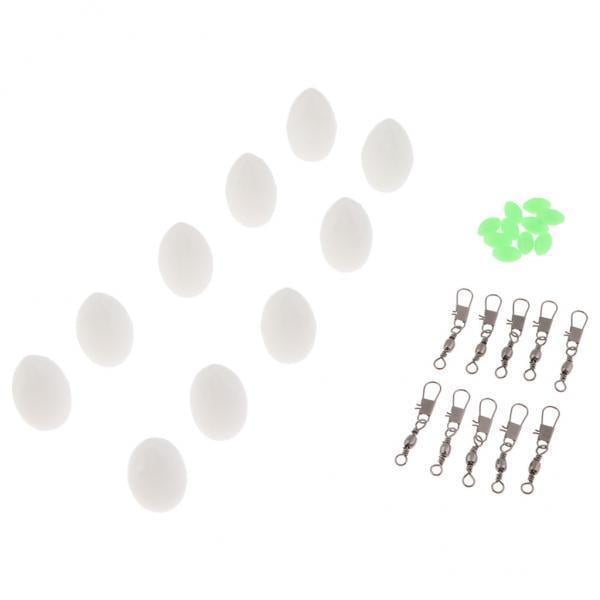 GARENDE 2xBombarda Floats Carp Coarse Trout Bass Fishing Tackle White ...