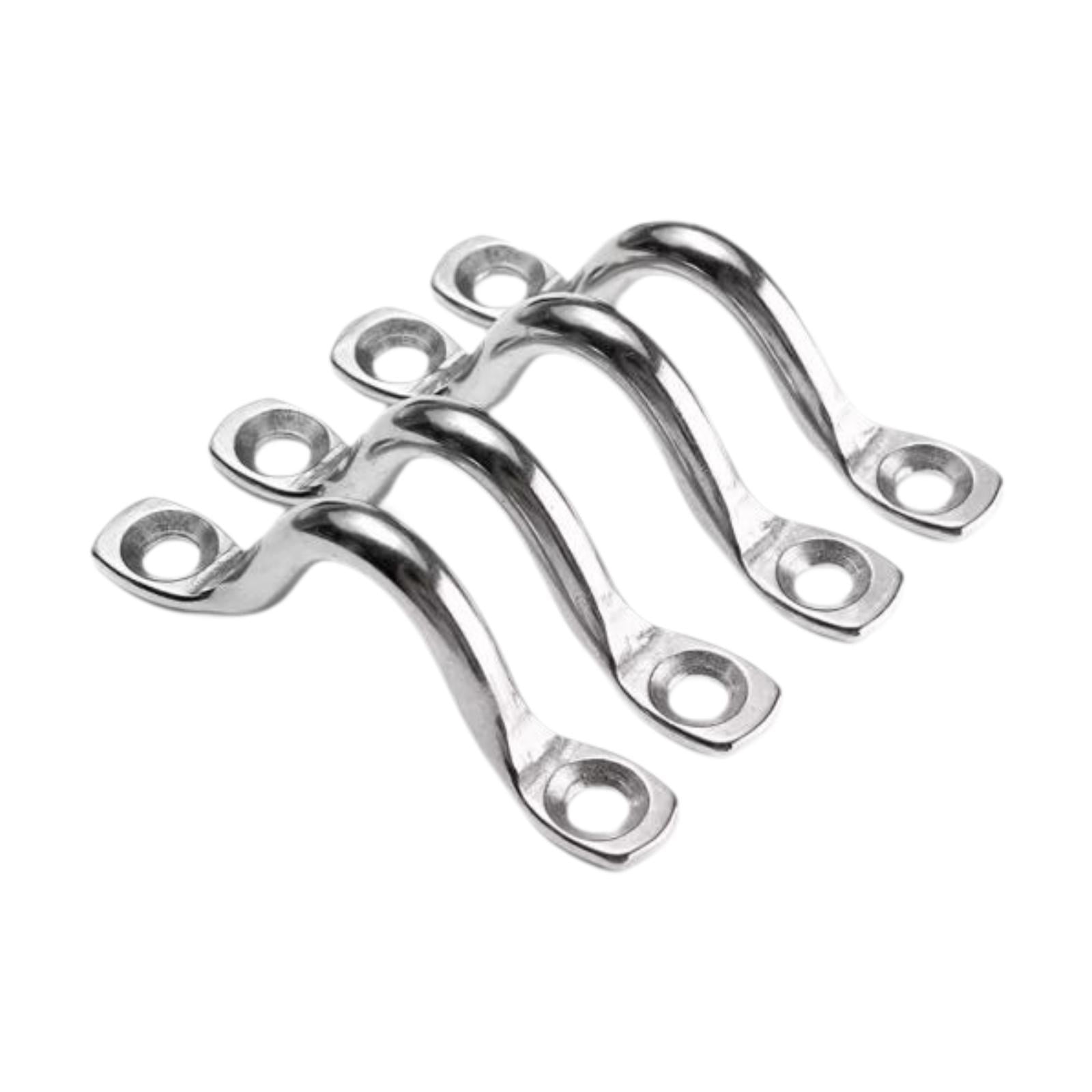 GARENDE 4 Pieces 5mm Deck Loop Eye Straps Marine Grade for Canoe ...