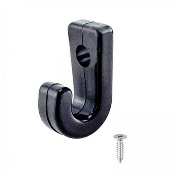 GARENDE 5xKayak Boat Nylon Lashing Hook J Hook Bungee Shock Cord Hook ...