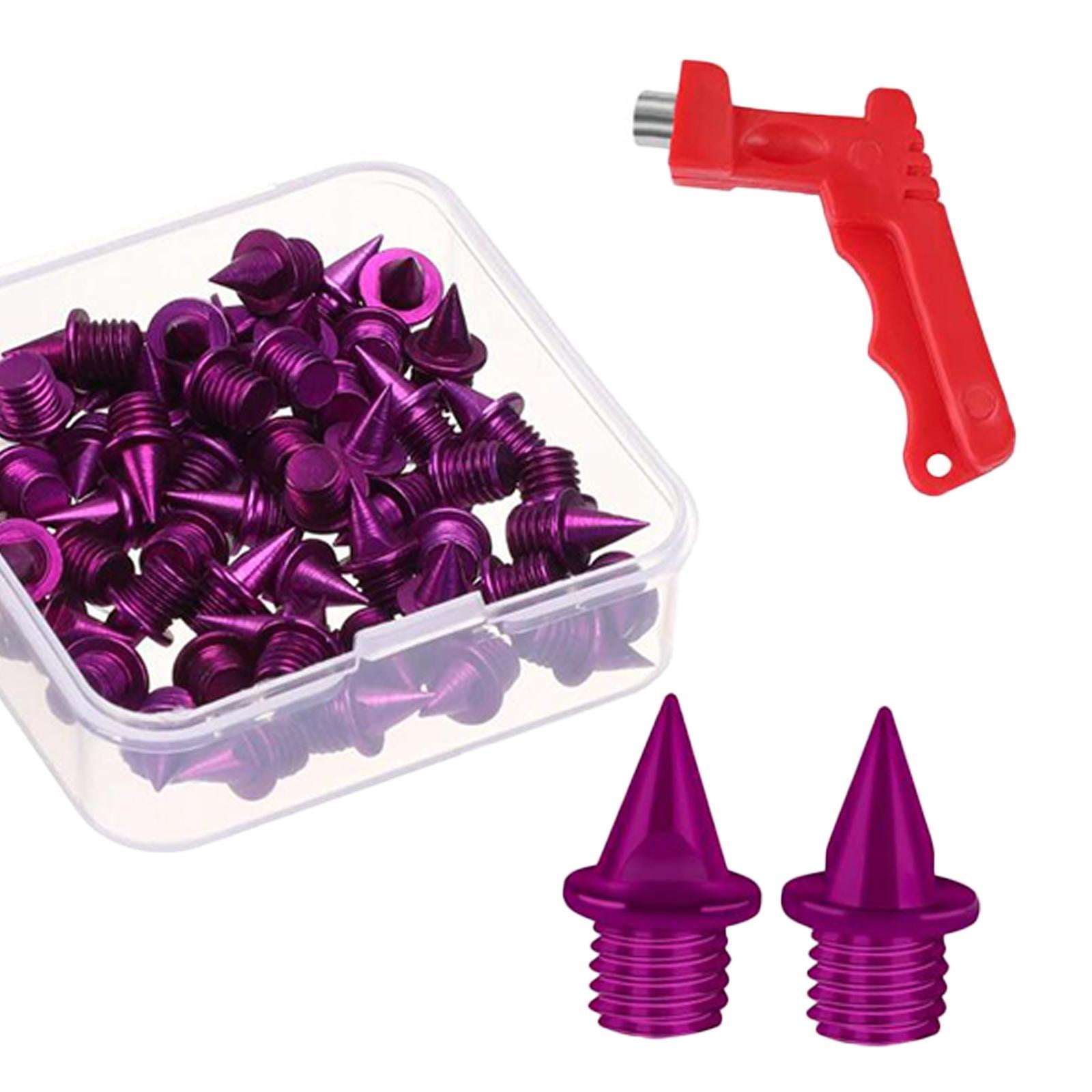 GARENDE 60 Pieces Track Shoe Spikes Track and Field Running Spikes for ...