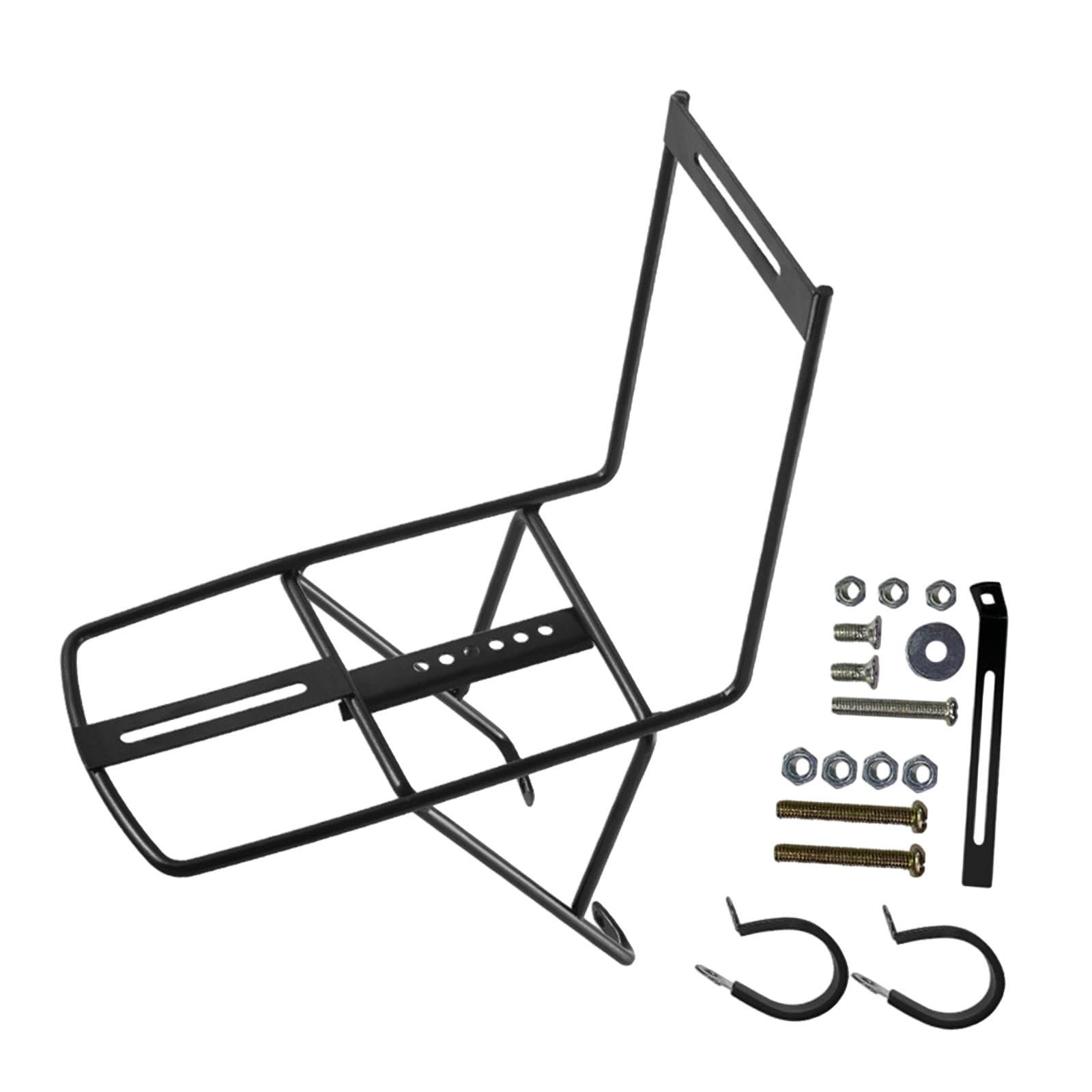 GARENDE Bike Front Cargo Rack Adults Cargo Pannier for Touring Mountain ...