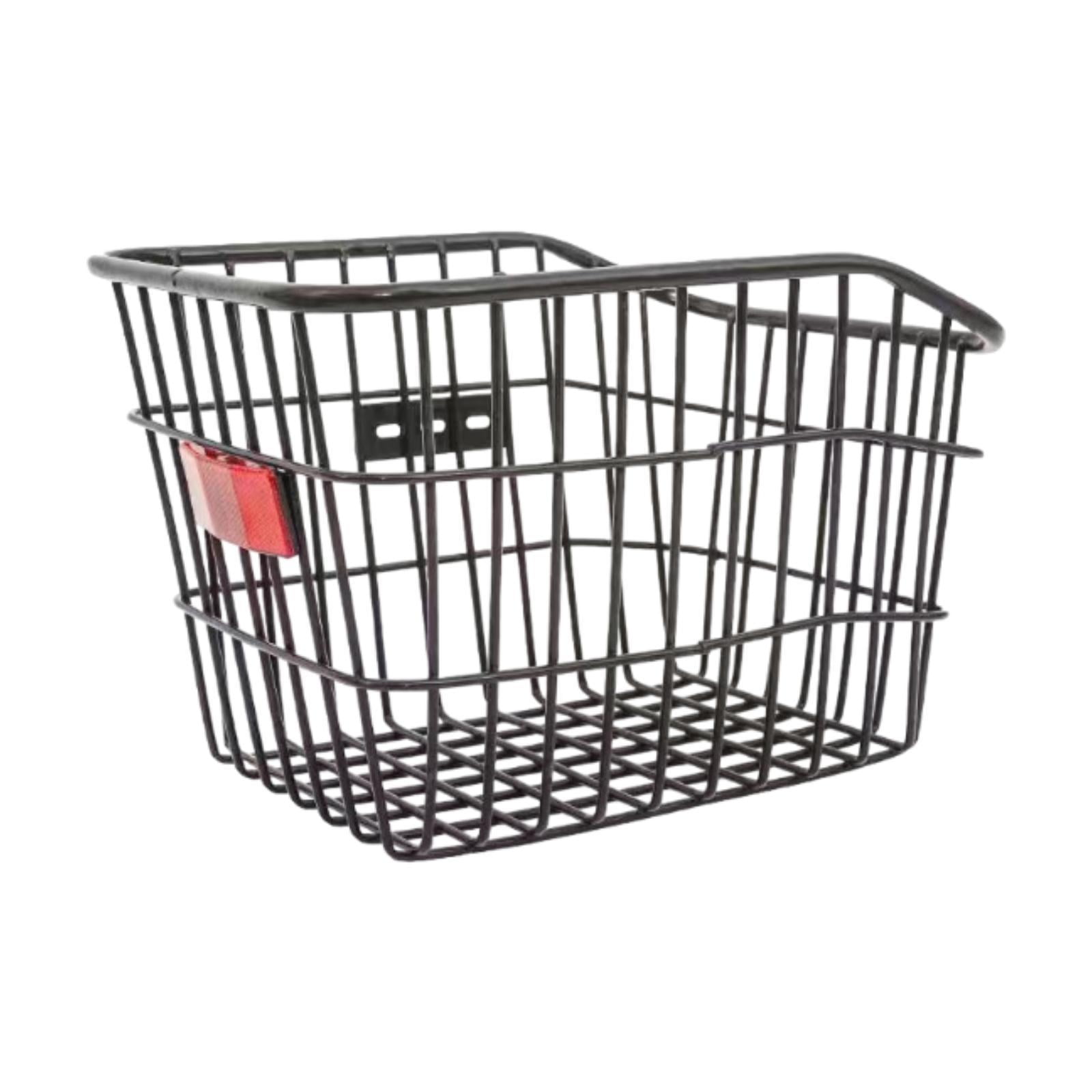 GARENDE Bike Rear Basket Basket Adults Metal Heavy Duty Parts Cargo ...