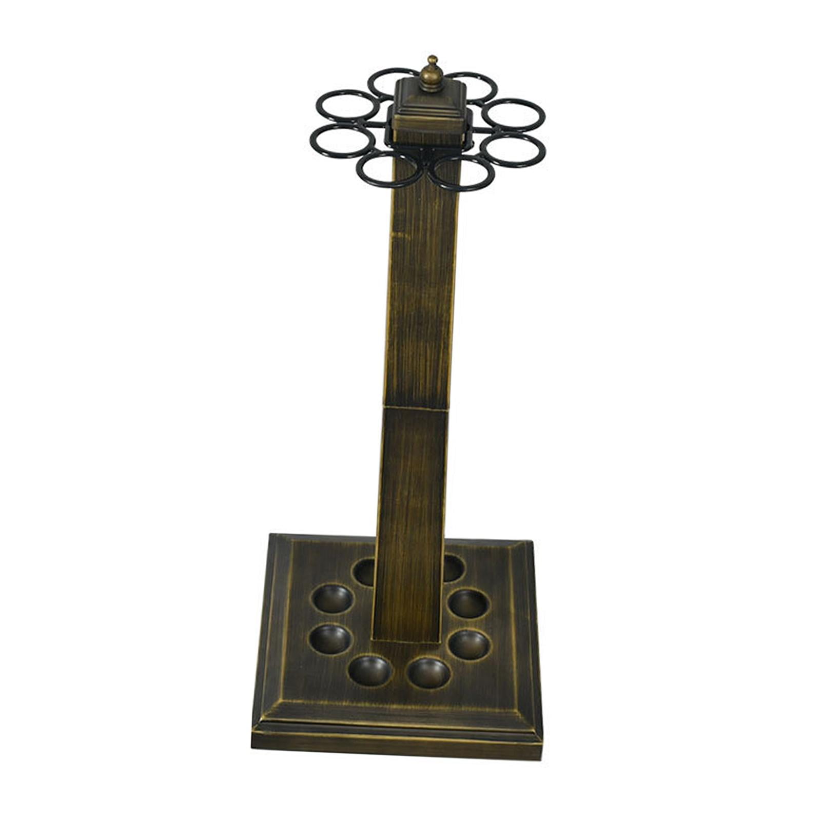 GARENDE Billiard Cue Rack 8 Holes Corner Storage Stand for Club ...