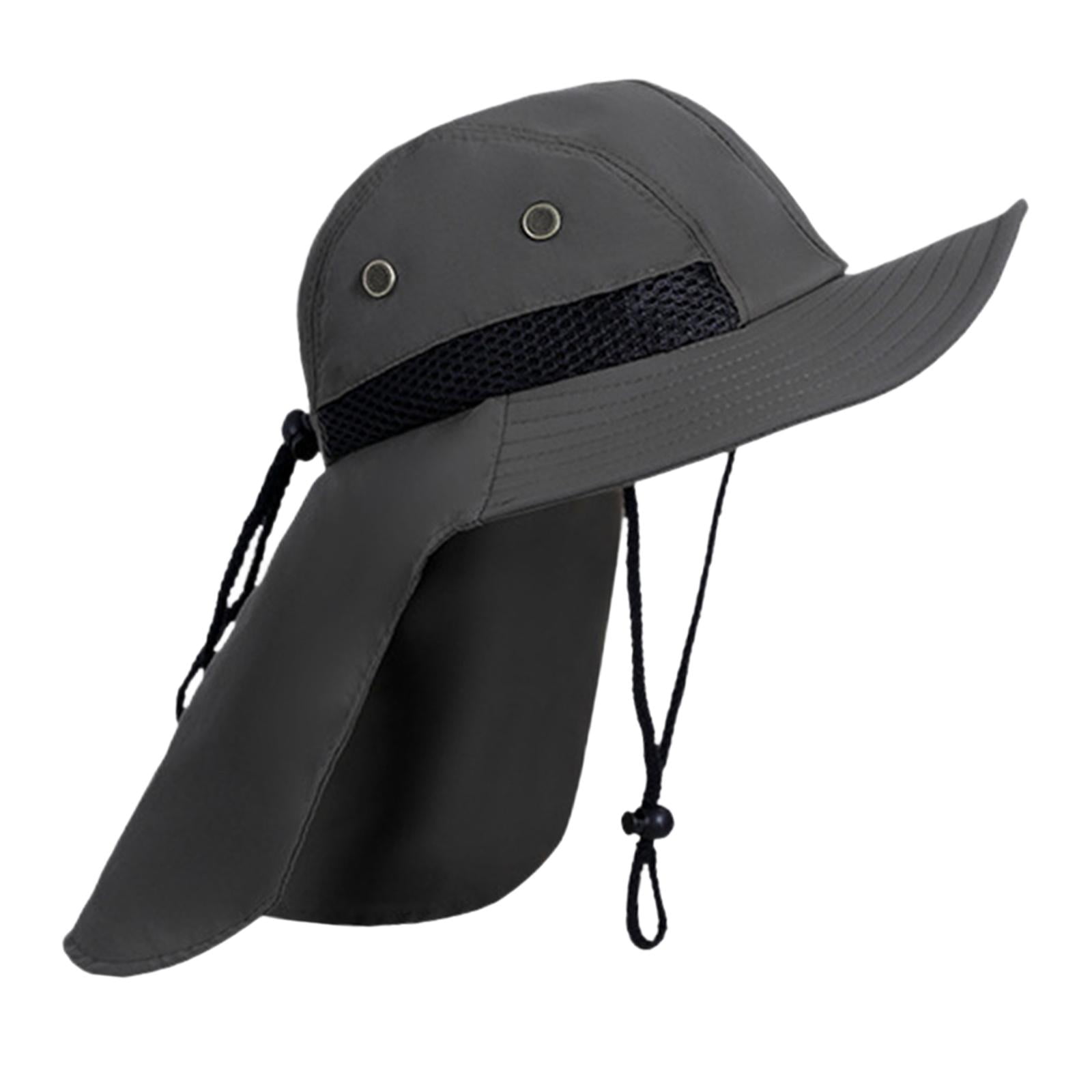 GARENDE Fishing Hat Sun Hat with Neck Flap Sun Protective Hiking Visor ...