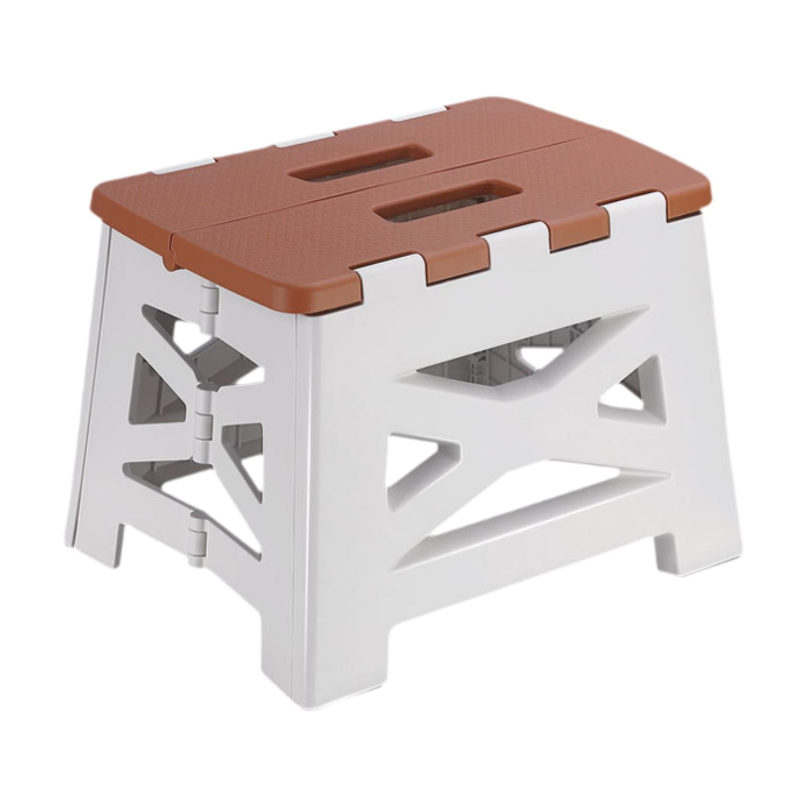 GARENDE Folding Step Stool Multipurpose Camping Chair for Picnic Living ...