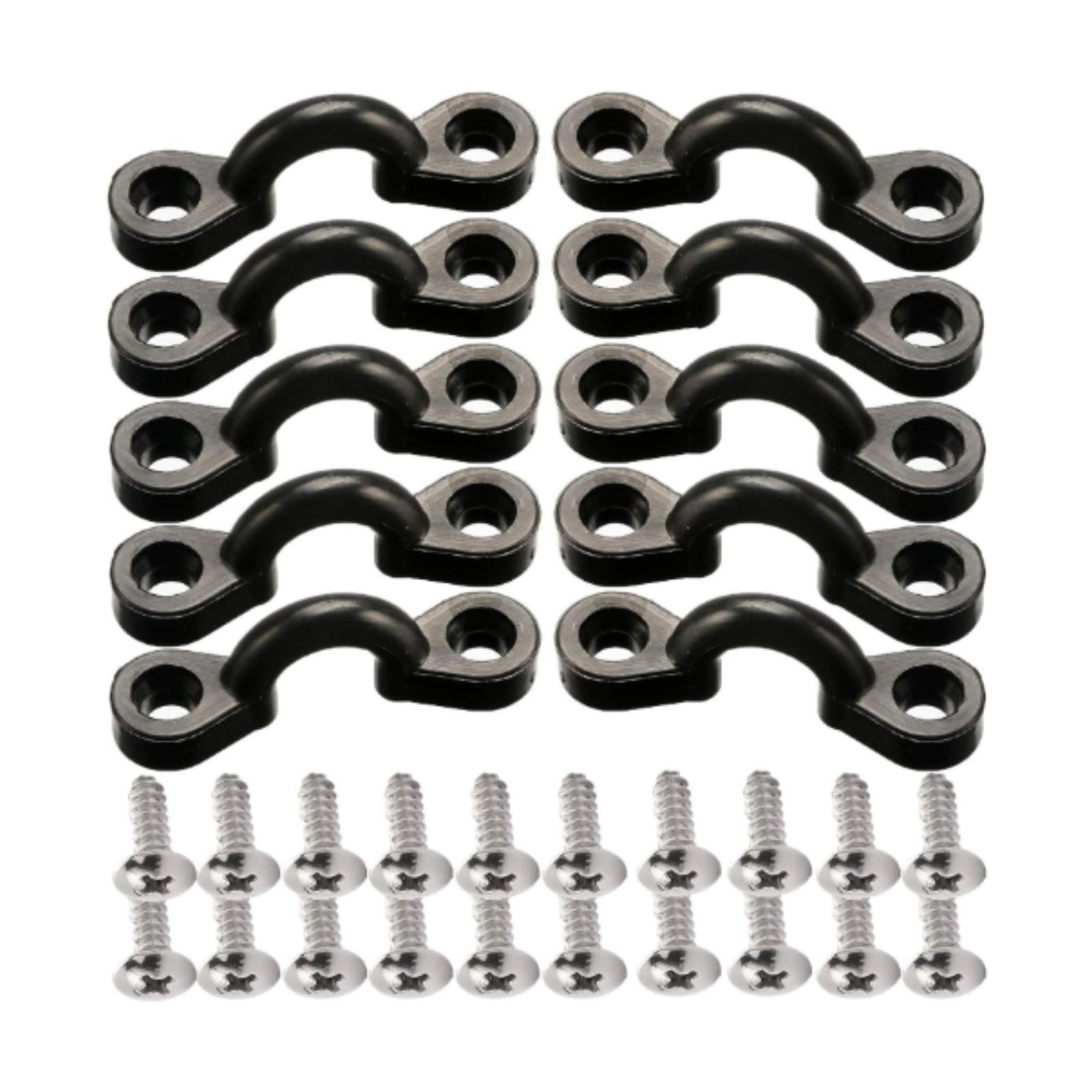 GARENDE Kayak Pad Eye Kit Kayak Eyelets Hardware with 20 Screws for ...