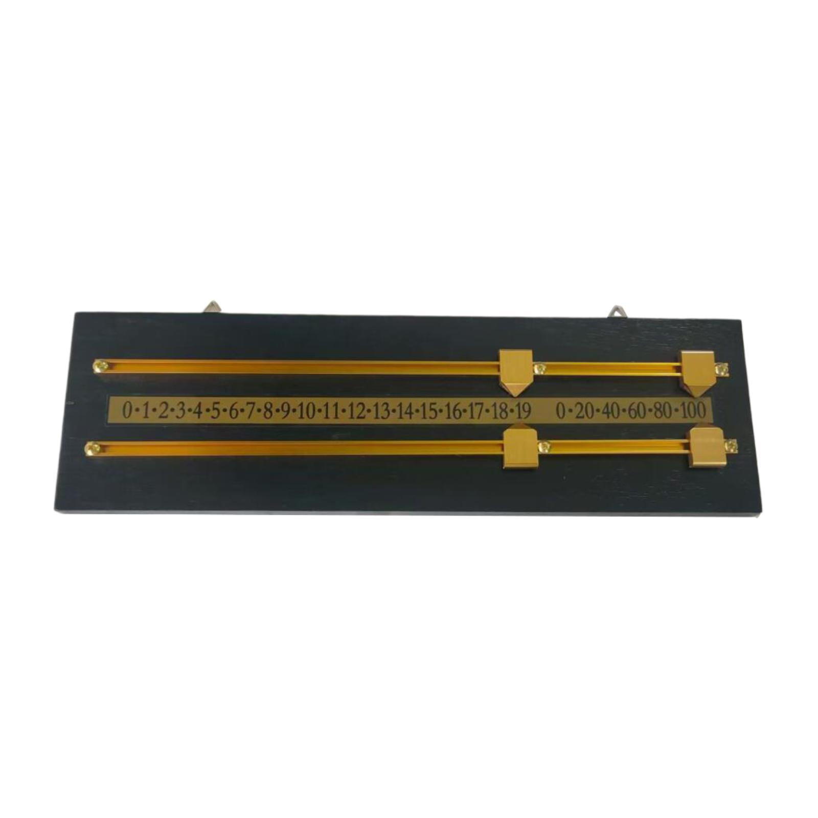 GARENDE Snooker Billiard Scoreboard,Snooker Game Accessories,Referee ...