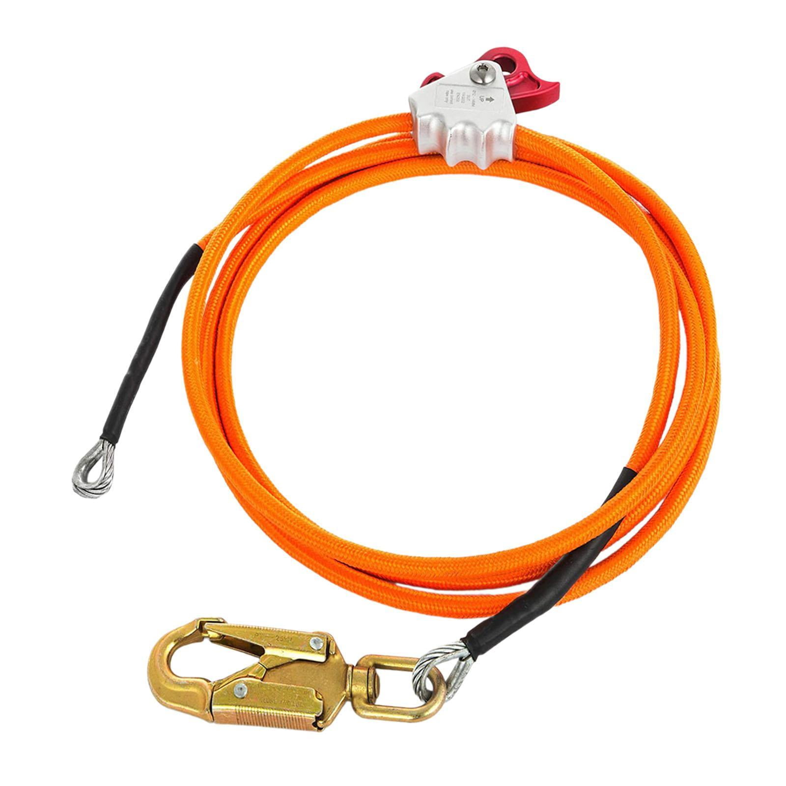 GARENDE Steel Wire Core Kit Arborist Climbing Rope Positioning Climbing ...